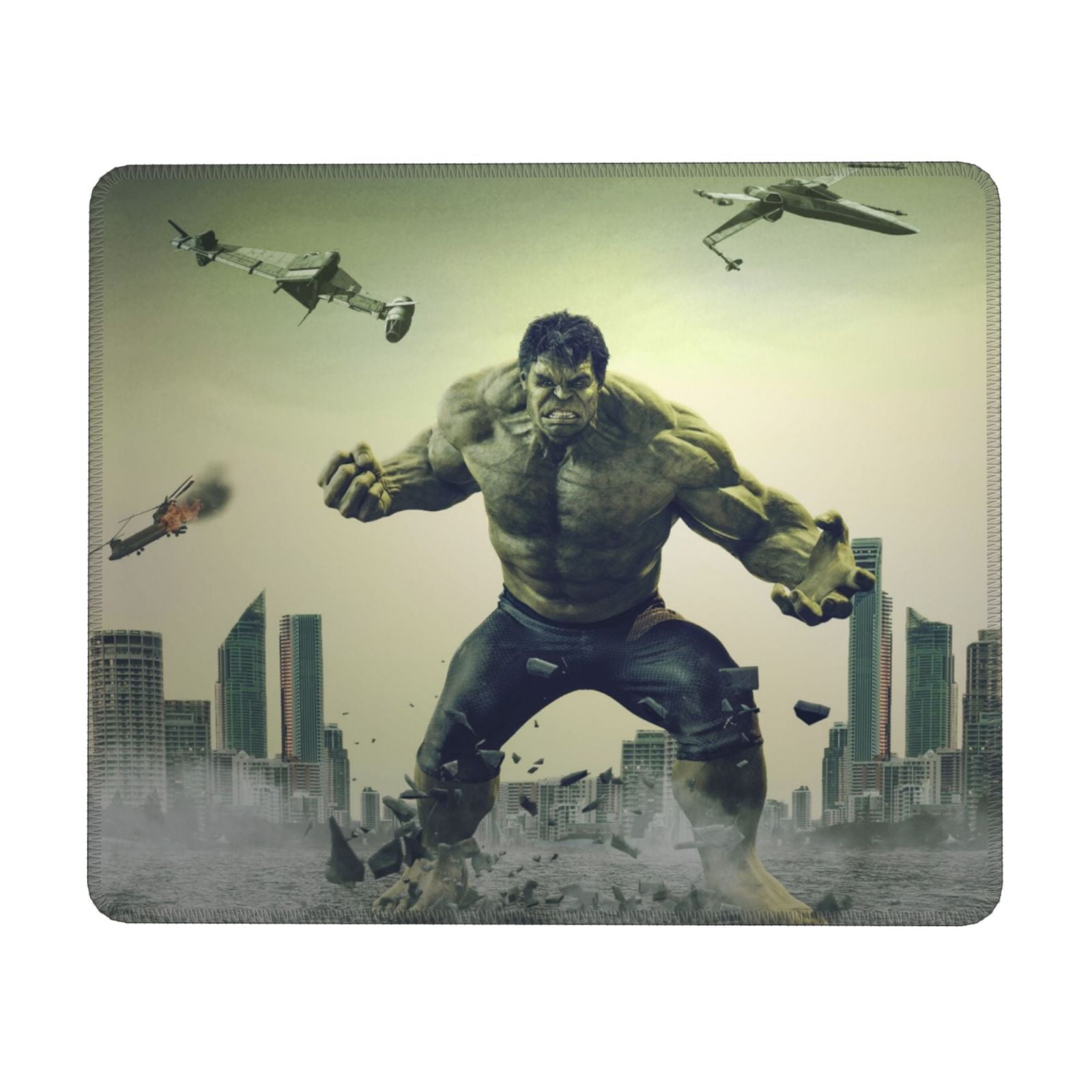 Hulk Desk Mat, Gaming Mouse Pad Mat with Non-Slip Base Stitched Edges ...