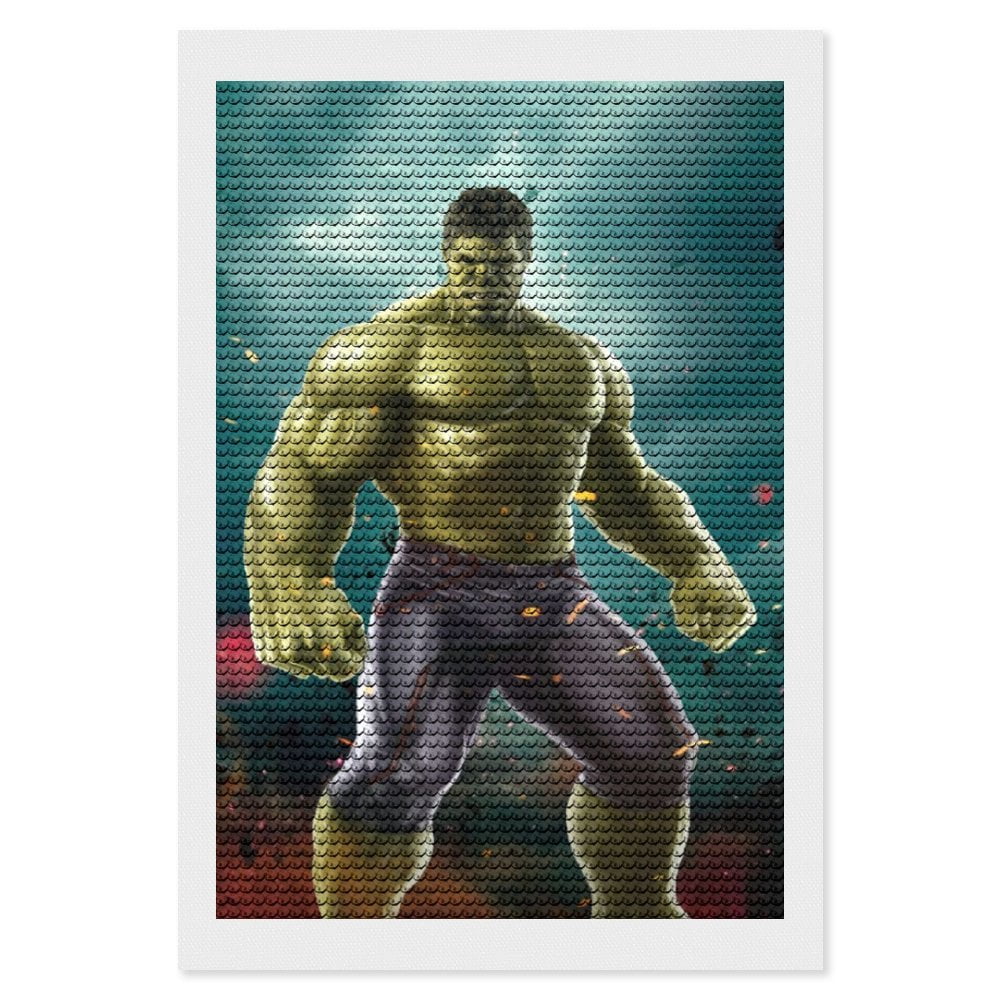 Hulk Diamond Art Kits for Adults Beginners Round 5D Paint with Diamonds ...