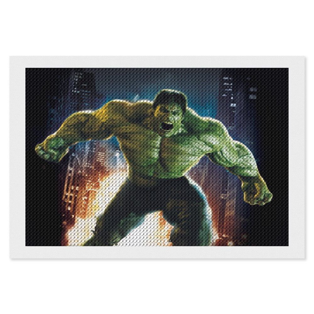 Hulk Diamond Art Kits for Adults Beginners Round 5D Paint with Diamonds ...