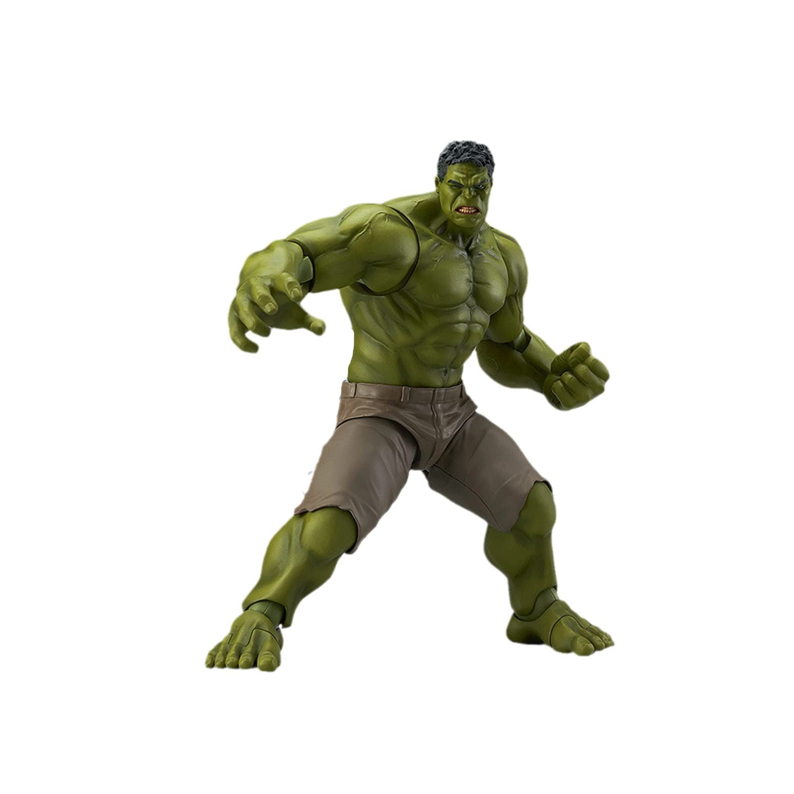 Hulk Figma 7.87-Inch Articulated Action Figure - Collectible Green ...