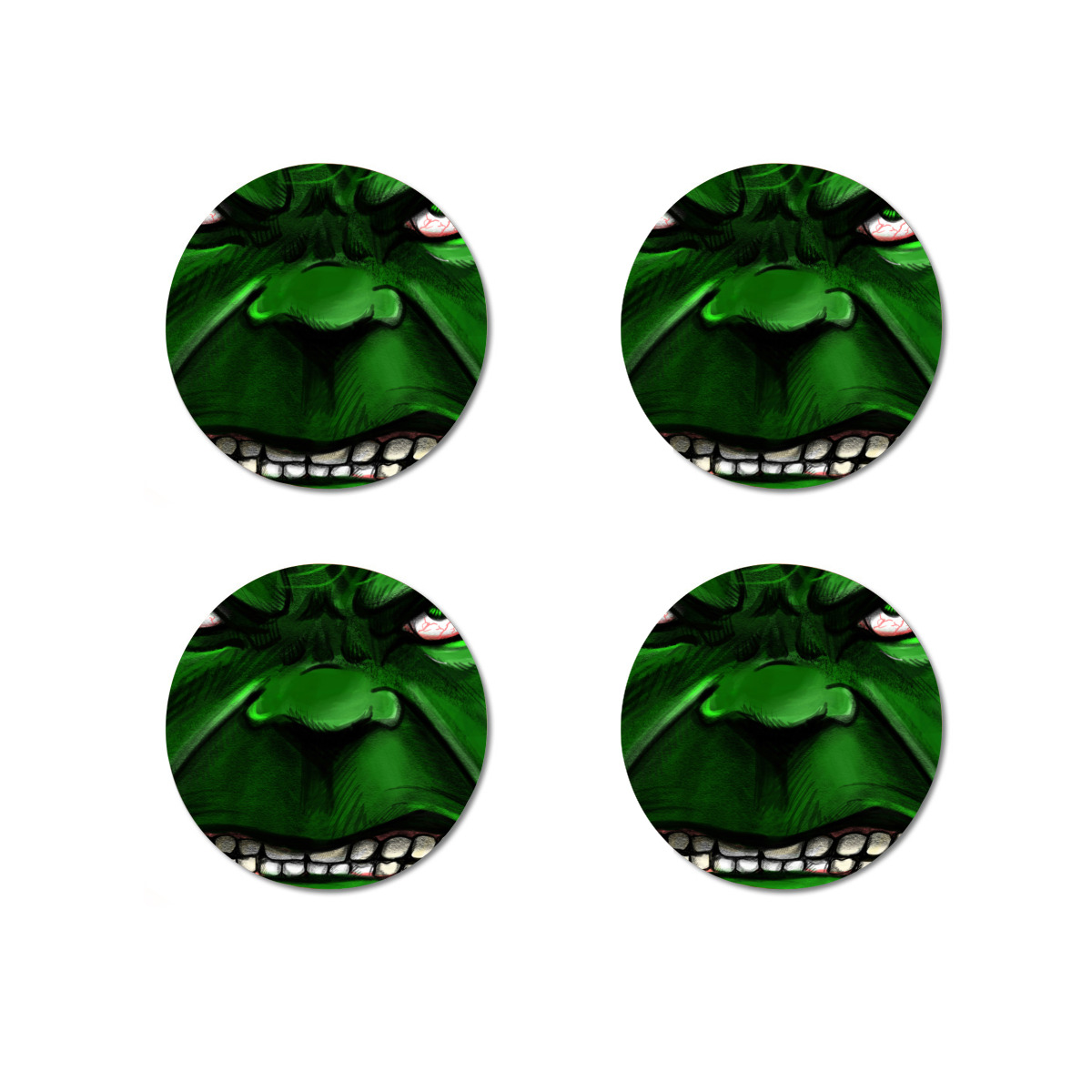 Hulk Fridge Magnets 4pcs Ball Fridge Magnets Cute Matte Decorative ...