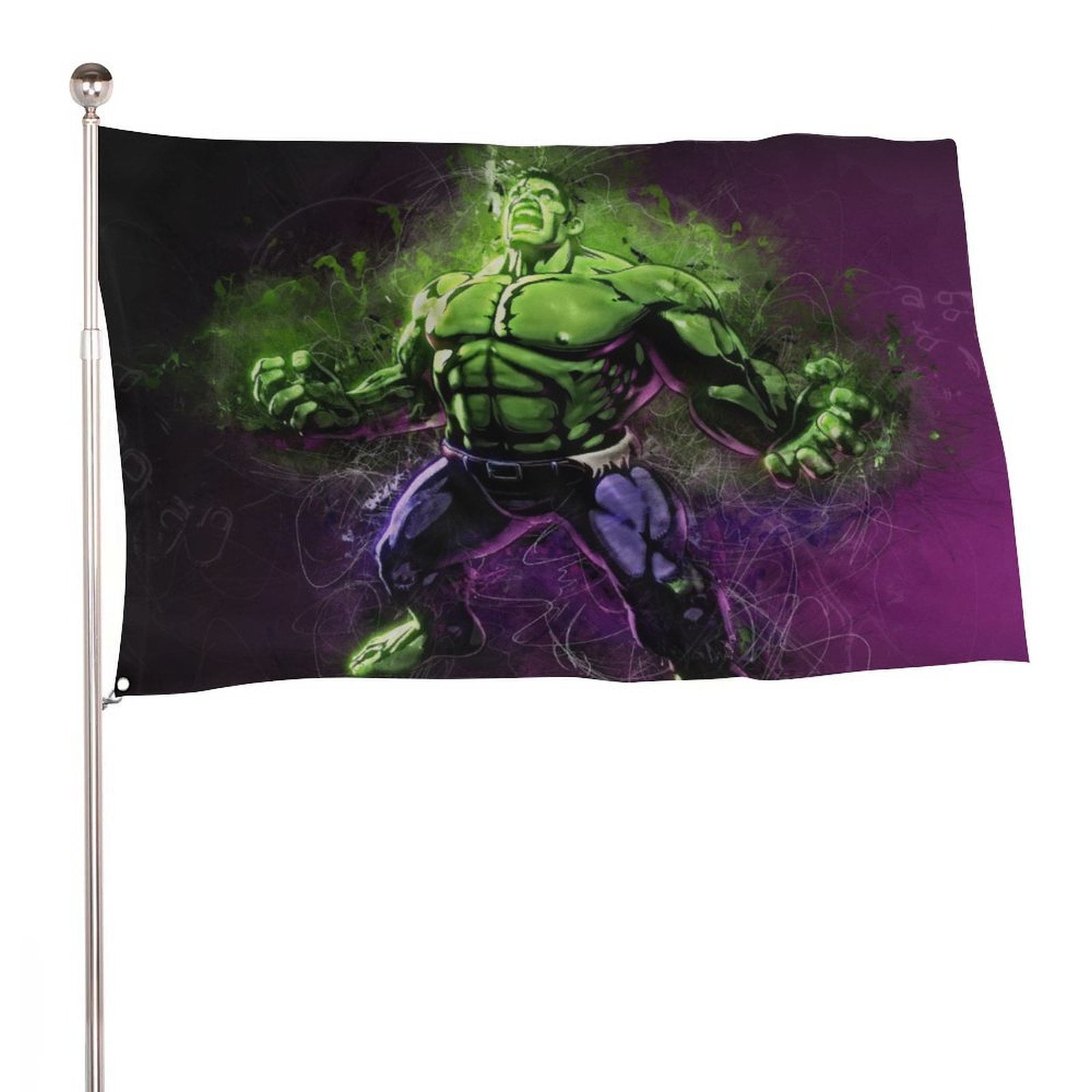 Hulk Garden Banner - Double-Sided House Outdoor Flag for Yard And Lawn ...