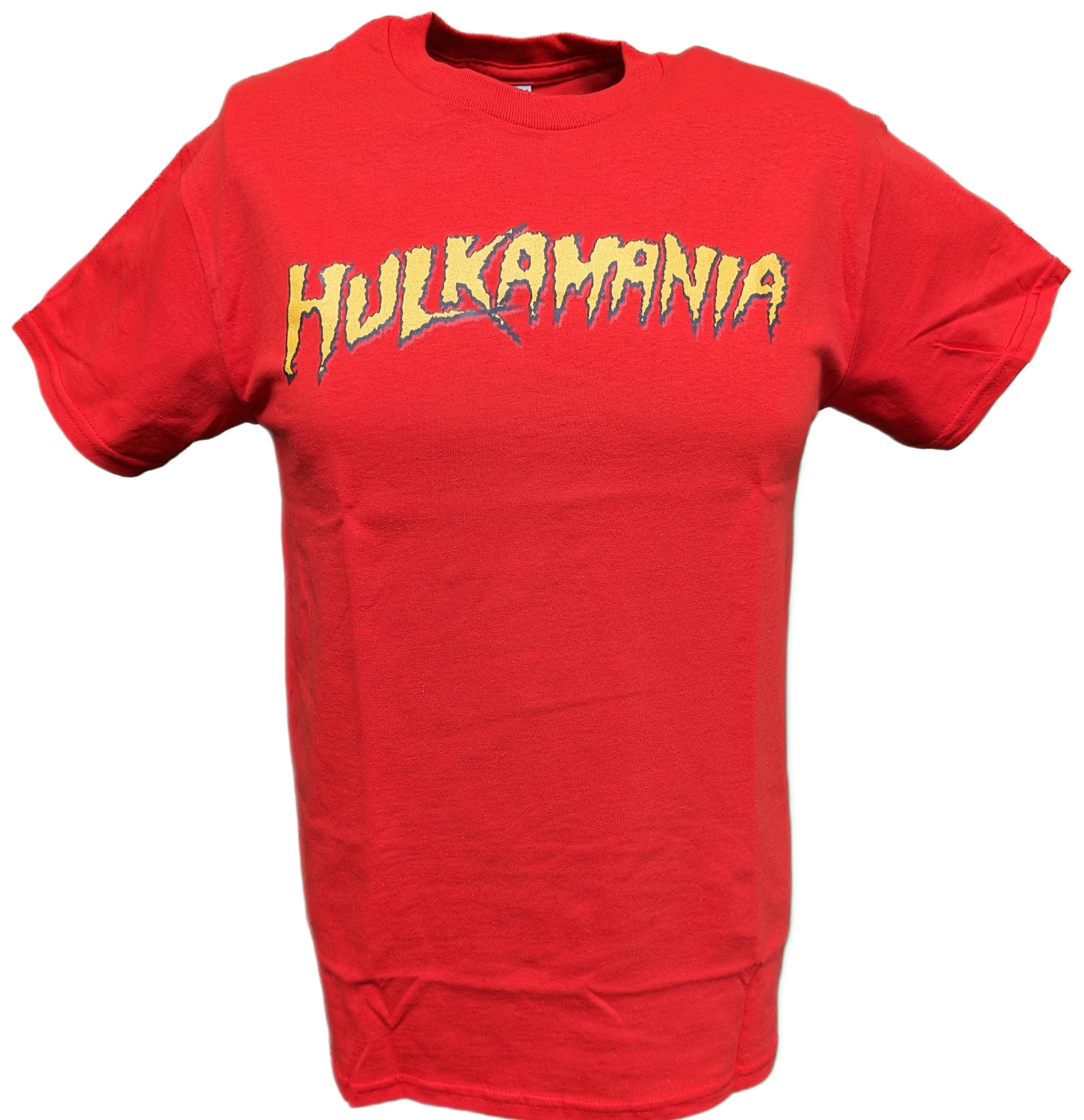 Hulk Hogan Hulkamania Boys Kids Red T-shirt - Walmart.com