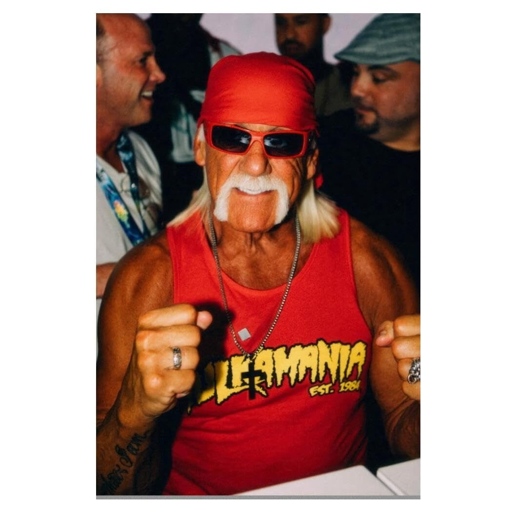 Hulk Hogan Hulkamania Poster Classic Wrestling Champion Iconic 1980s ...