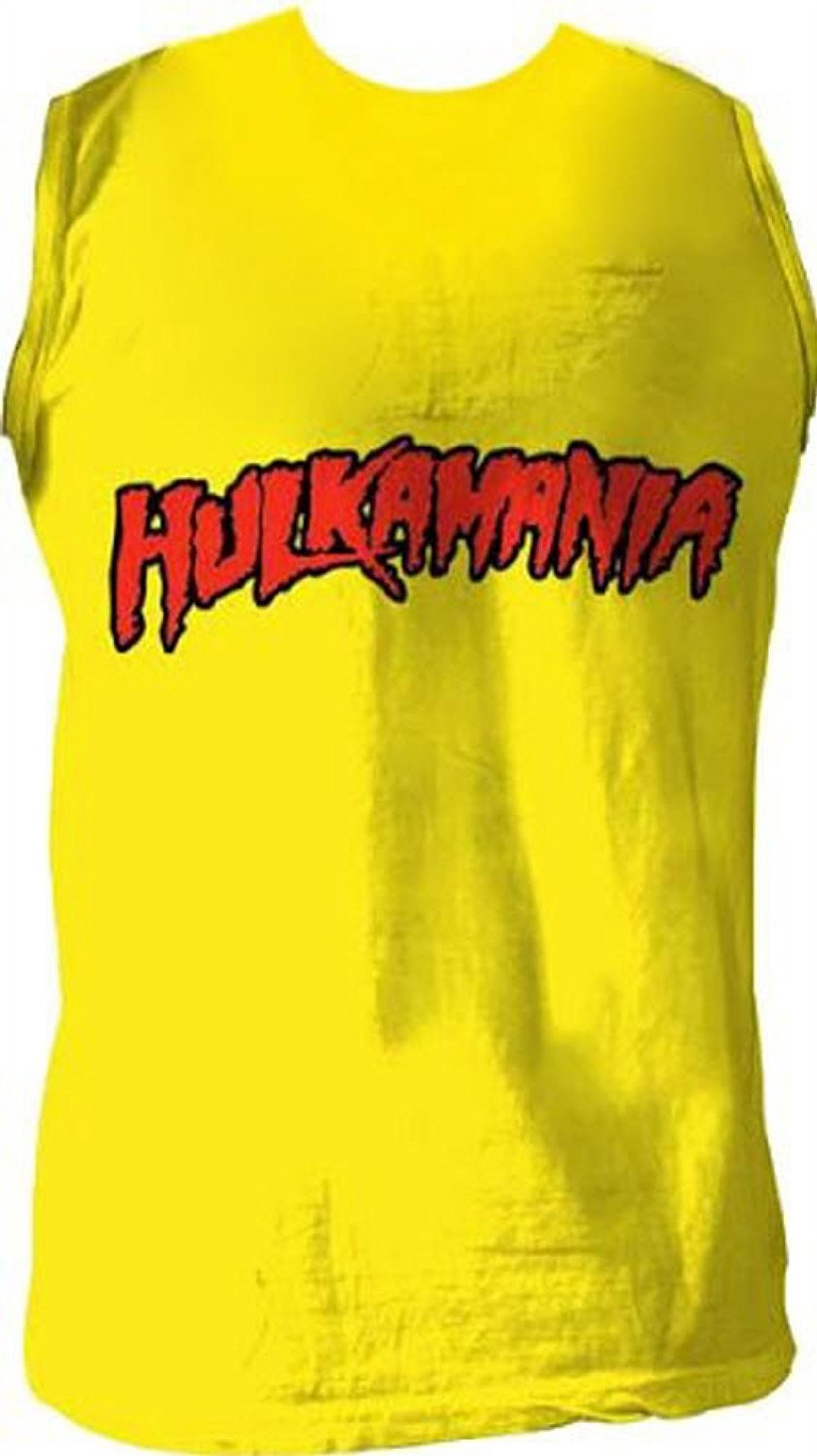 Hulk Hogan Hulkamania Sleeveless T-Shirt - Walmart.com