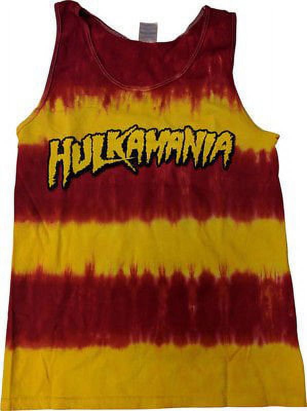 Hulk Hogan Hulkamania Tye Die Mens Tank Top Mens L - Walmart.com