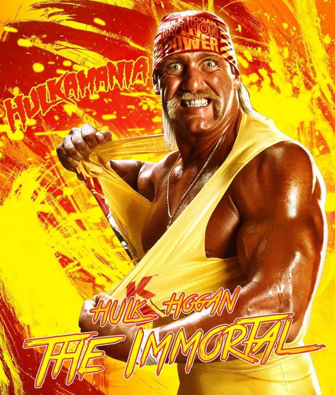 Hulk Hogan Poster Boxing Picture Canvas Poster Bedroom Decor Landscape ...