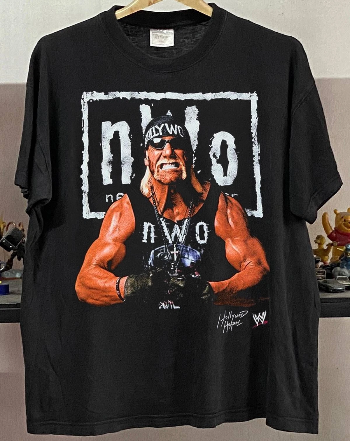 Hulk Hogan Remake Unisex Short Sleeve nWo 90s Design T shirt,Black ...