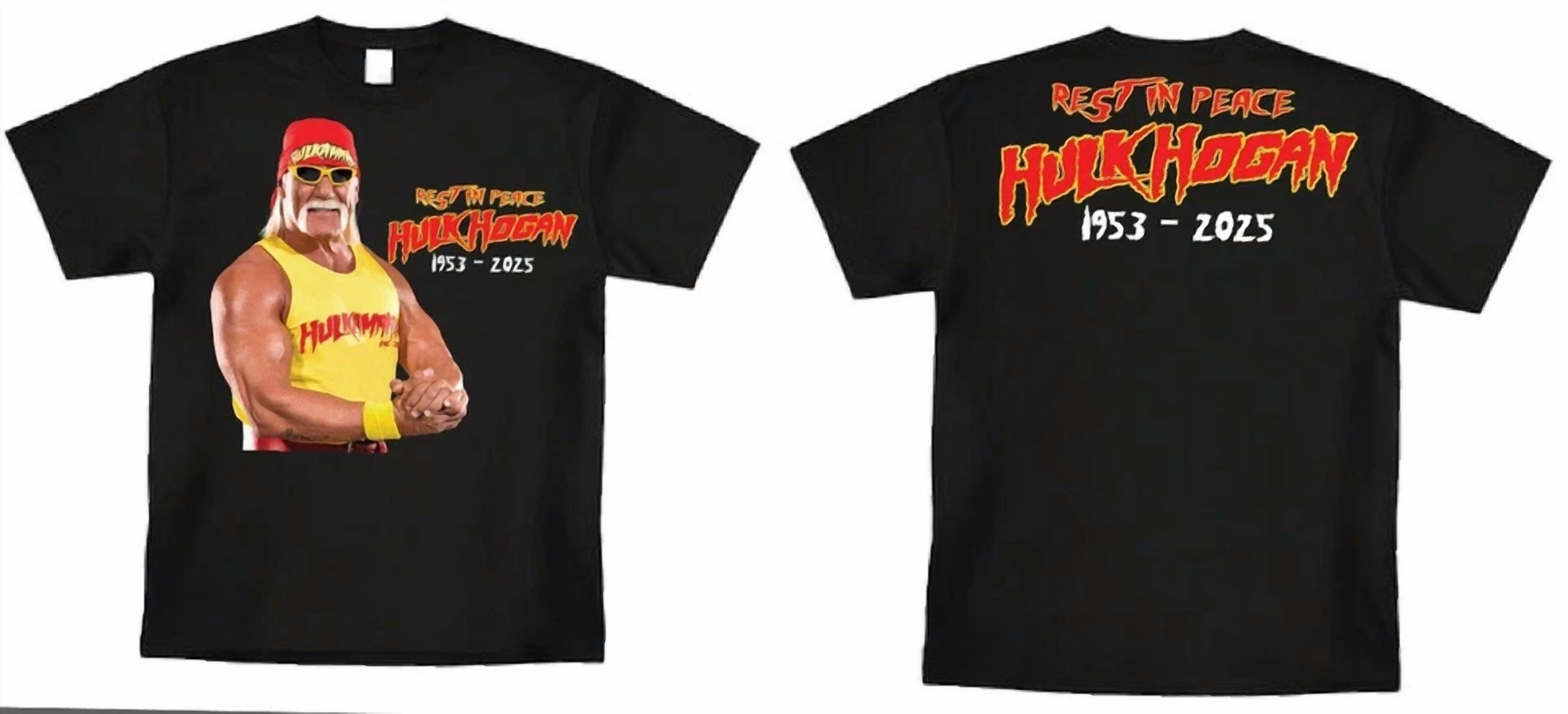 Hulk Hogan Rest In Peace T Shirt New S-5XL Rest In Peace Hulkster Tee ...