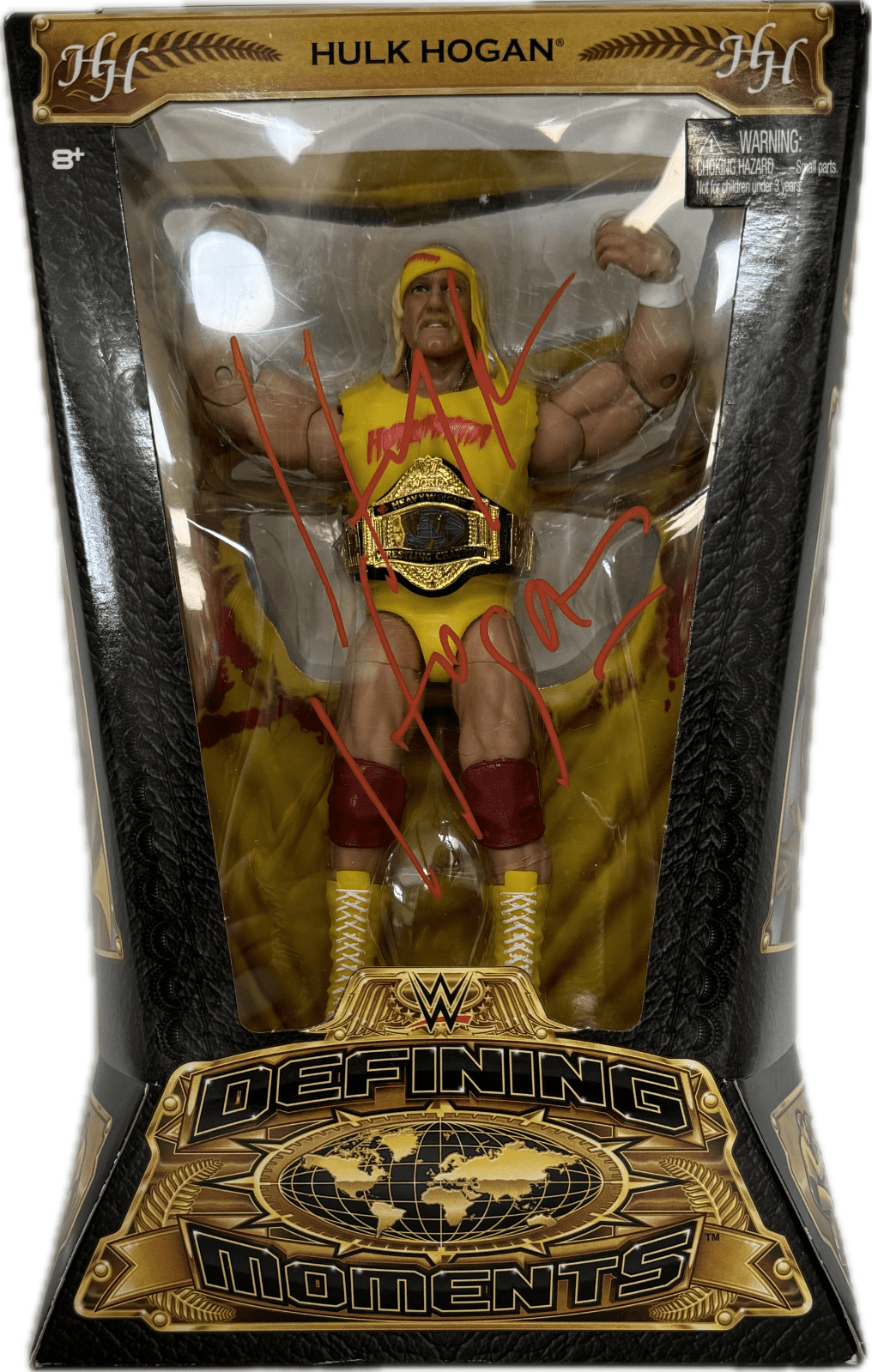 Hulk Hogan Signed Autographed Defining Moments Action Figure JSA Authen ...