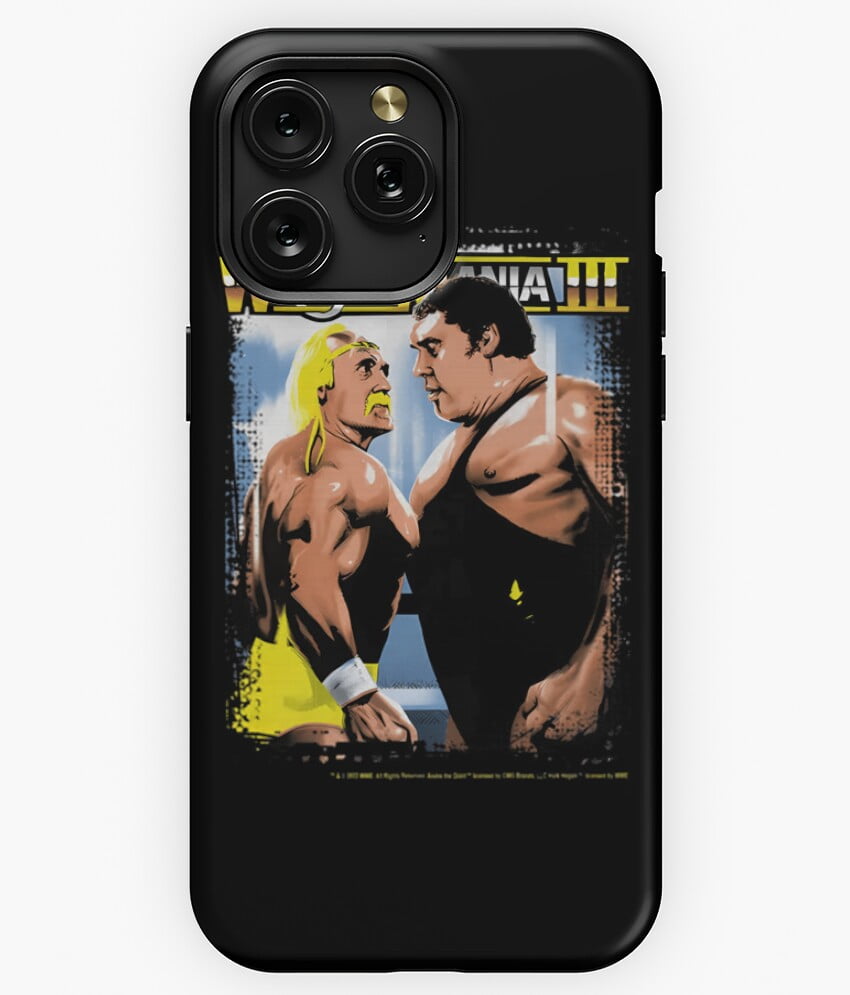 Hulk Hogan Vs Andre The Giant WrestleMania III A12899 Phone Case for ...