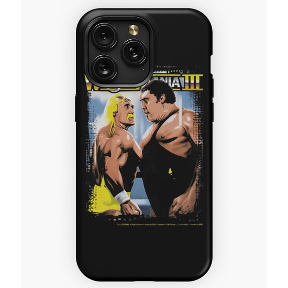 Hulk Hogan Vs Andre The Giant WrestleMania III A12899 Phone Case for ...