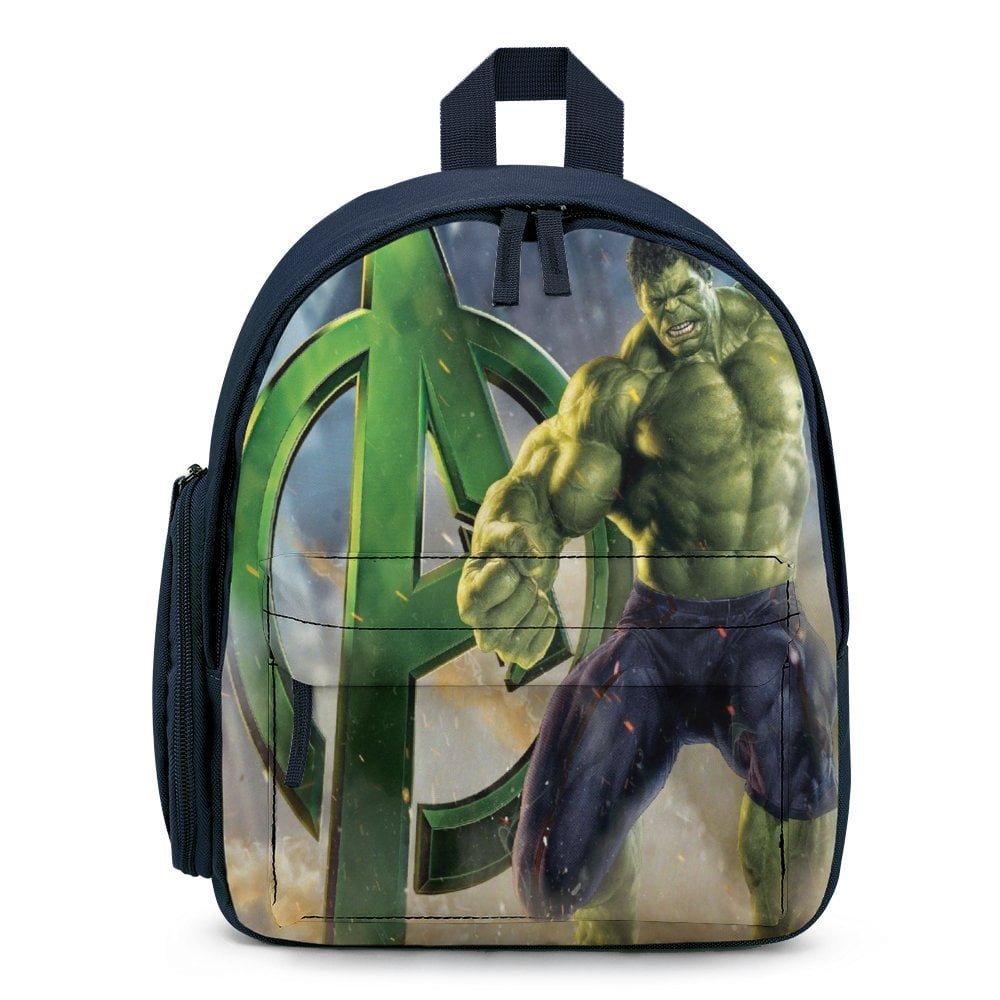 Hulk Kid Backpack School Bag Elementary Students Bookbags Travel Bag ...