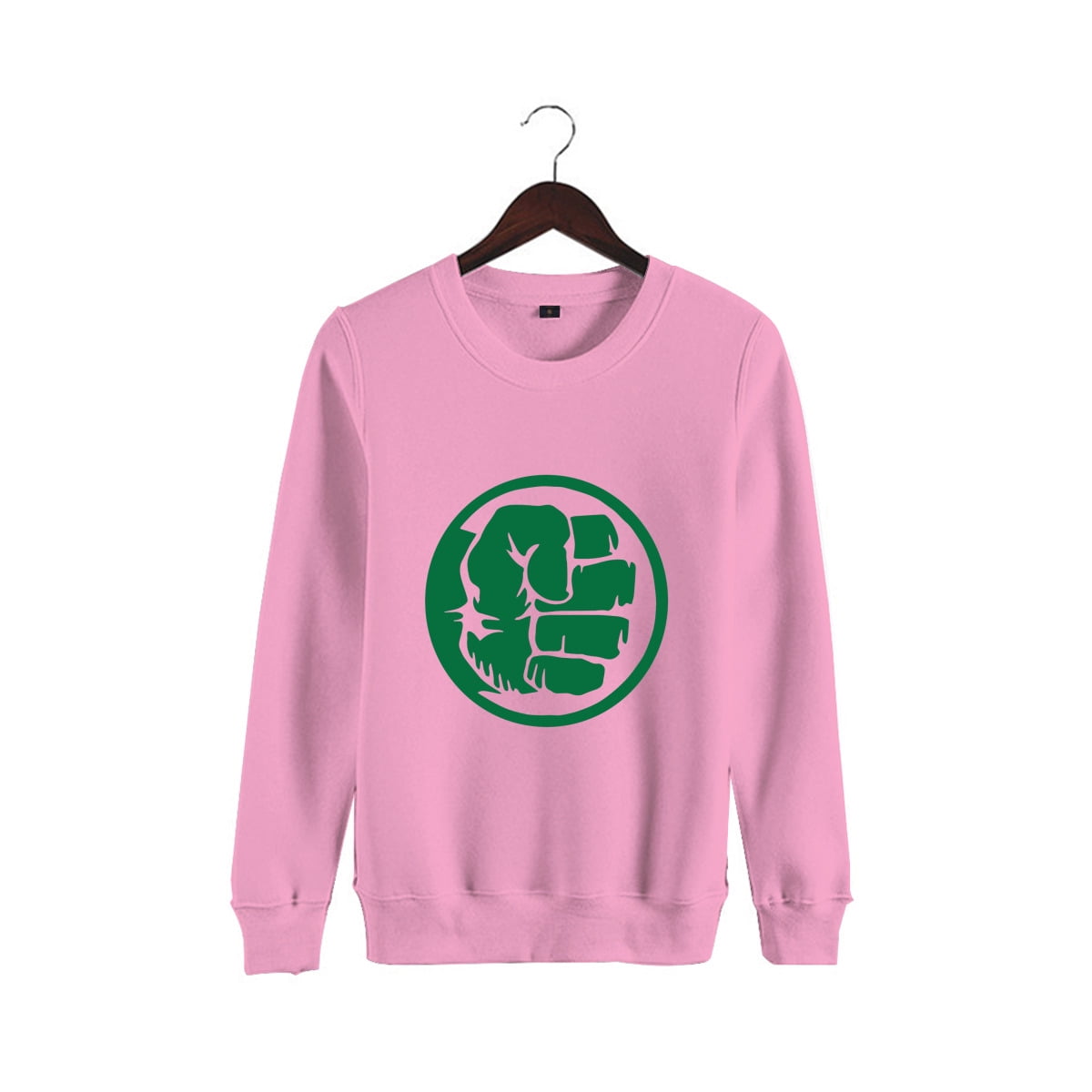 Hulk Men's Crewneck Sweatshirt Long Sleeve Cotton Pullover Moisture ...