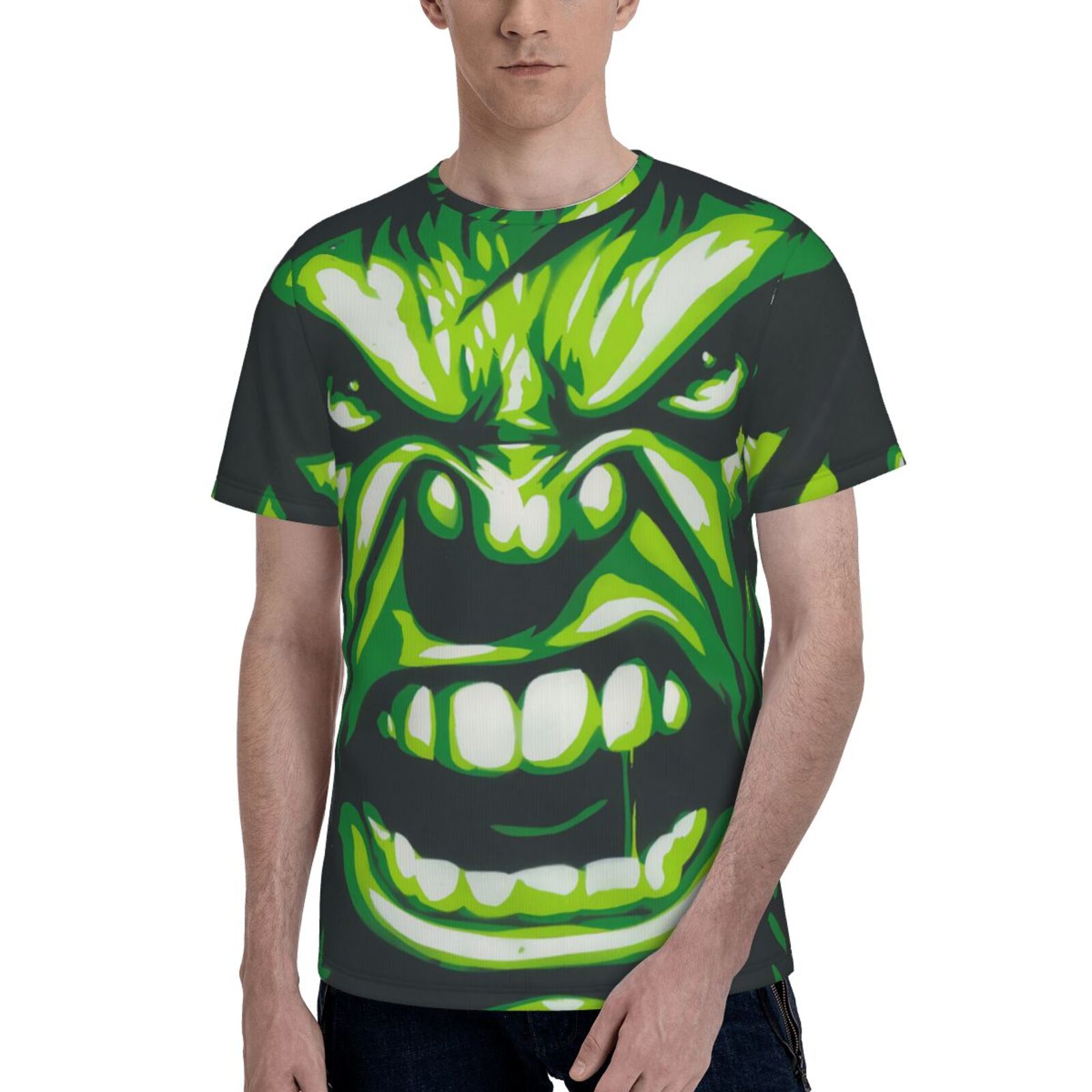 Hulk Men's T Shirt 3D Graphic Hip Hop Unisex Tees Tops Casual Stylish ...