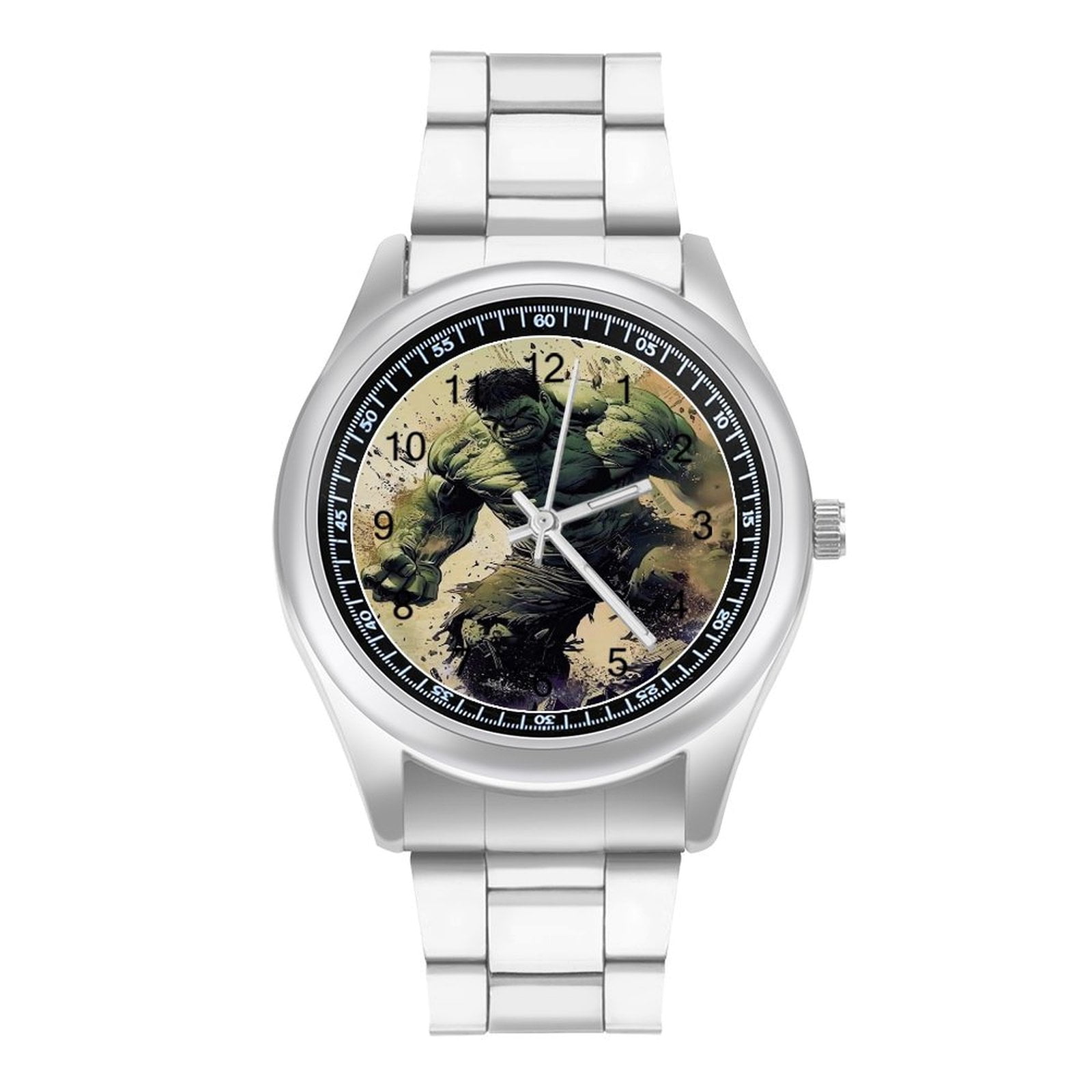 Hulk Men's Watches Arabic Numerals Easy Reader Classic Work Business ...