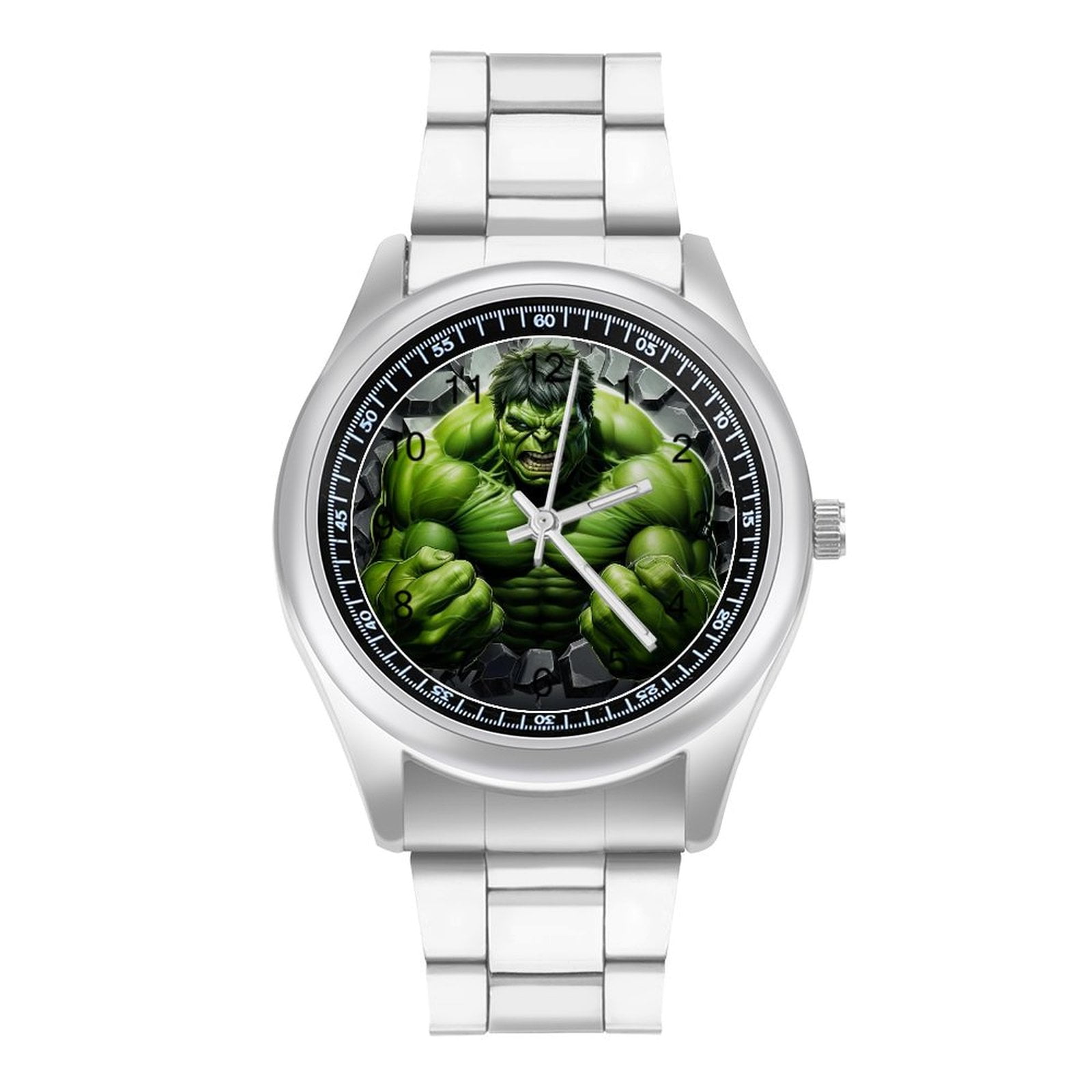 Hulk Men's Watches Arabic Numerals Easy Reader Classic Work Business ...