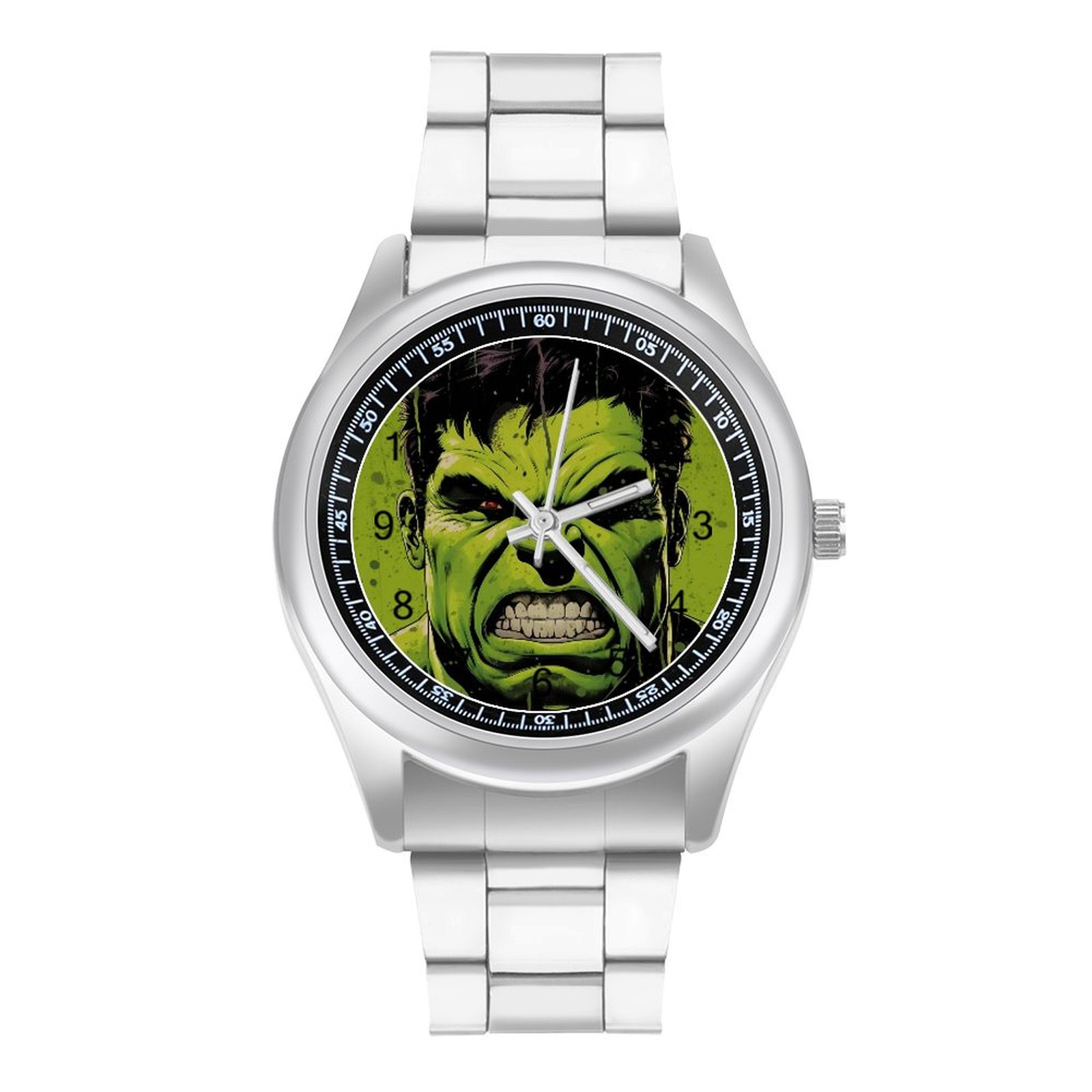 Hulk Men's Watches Arabic Numerals Easy Reader Classic Work Business ...