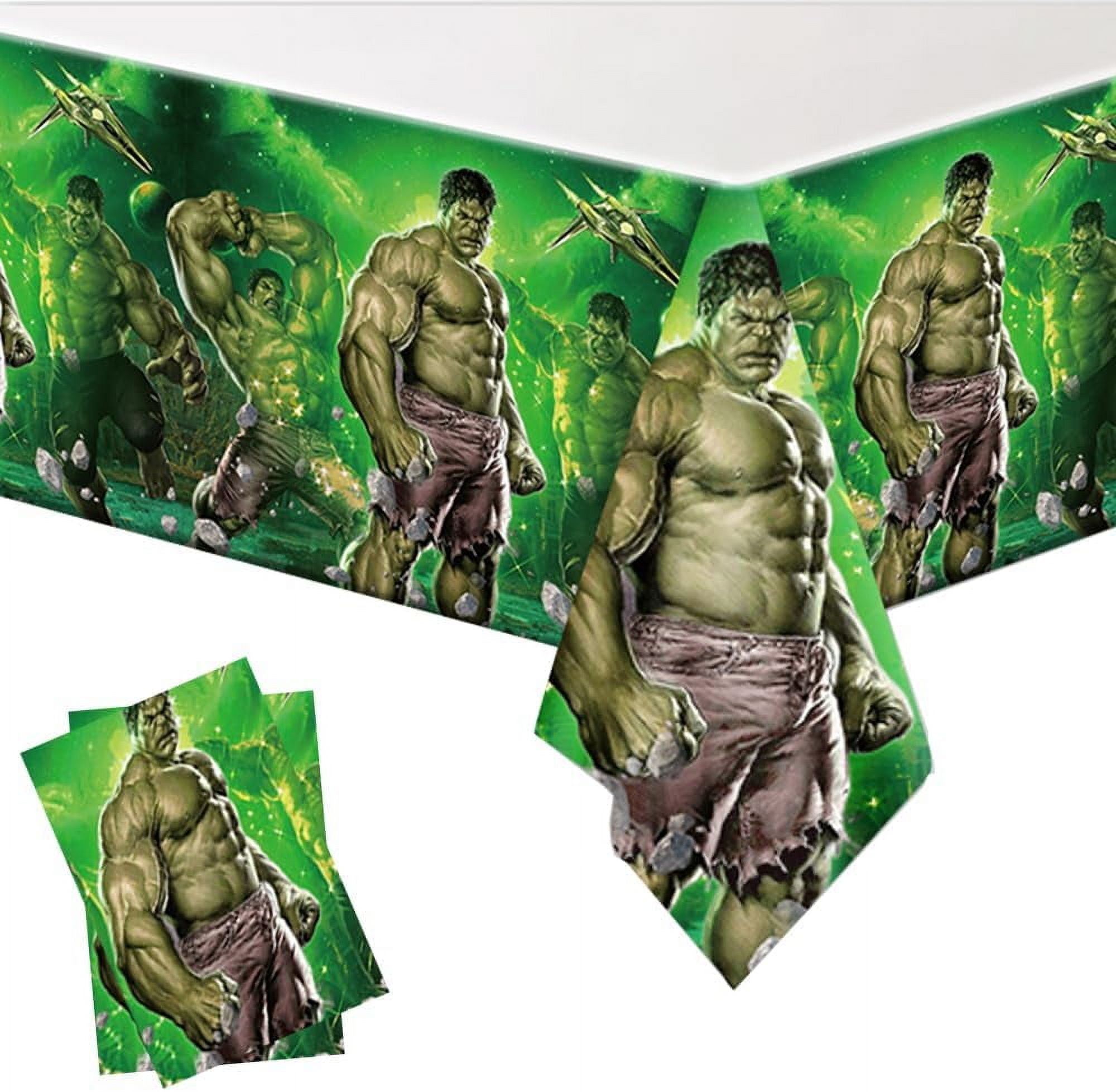 Hulk Party Tablecloth Birthday Supplies for The Hulk Party Supplies ...