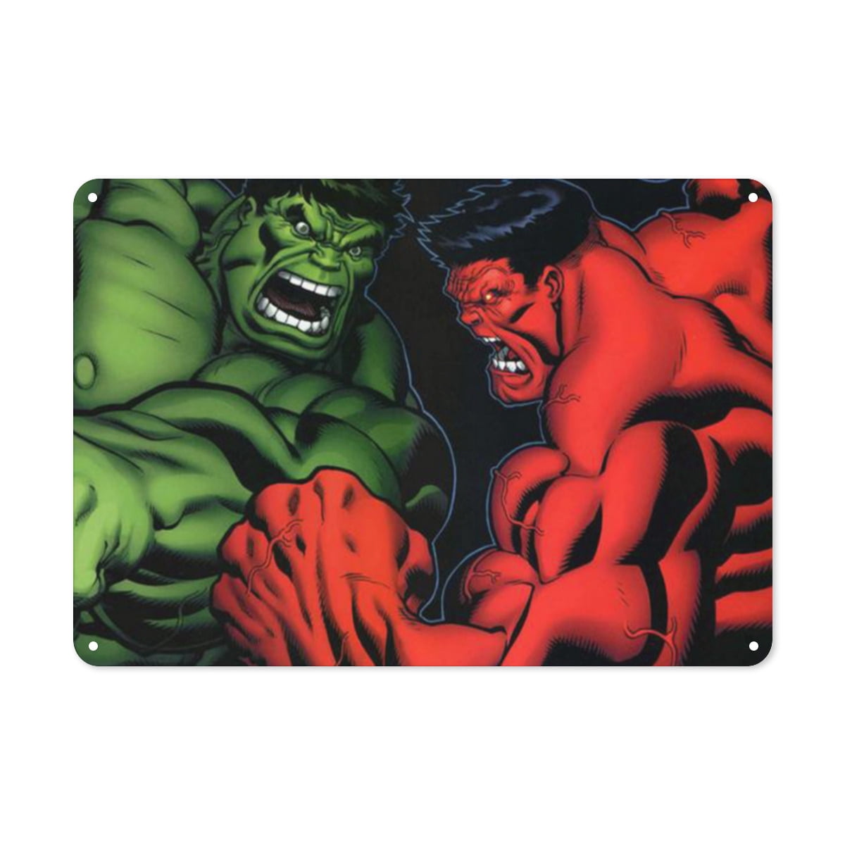 Hulk Poster Tin Painting Halloween Retro Tin Sign Retro Plaque Kitchen ...