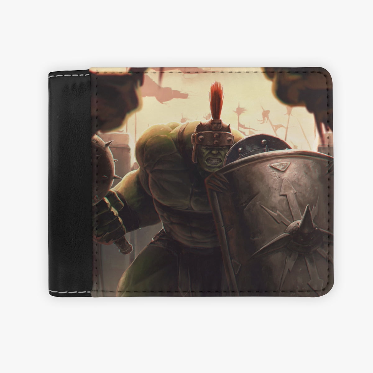 Hulk Slim Wallet for Men ID Window with RFID Blocking Front Pocket ...