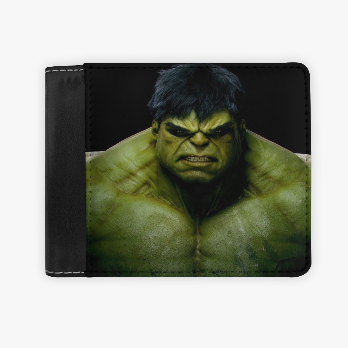 Hulk Slim Wallet for Men ID Window with RFID Blocking Front Pocket ...