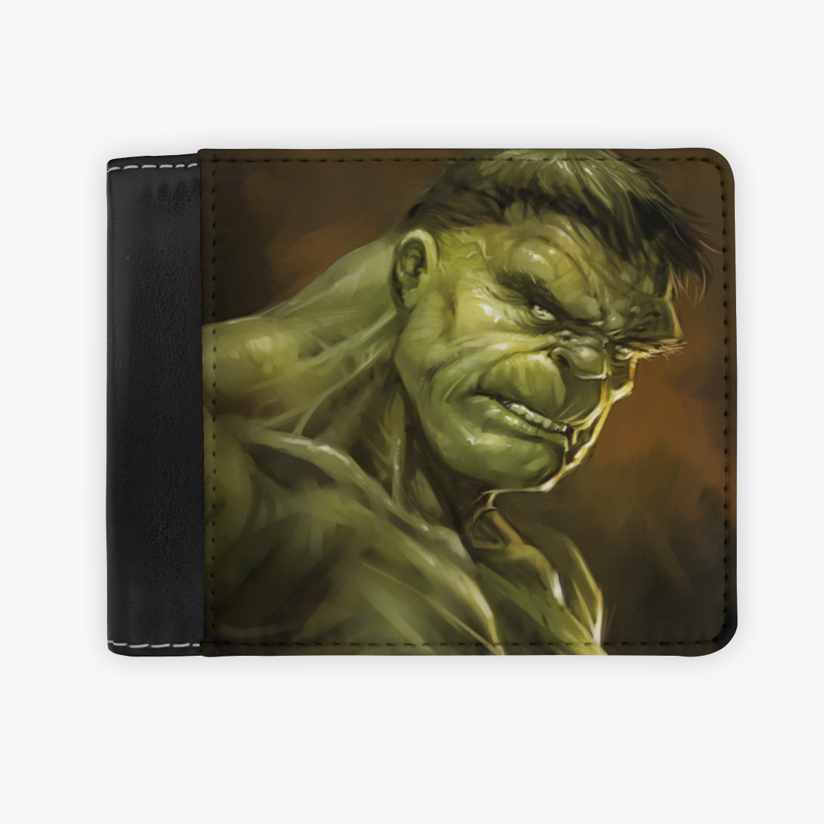 Hulk Slim Wallet for Men ID Window with RFID Blocking Front Pocket ...