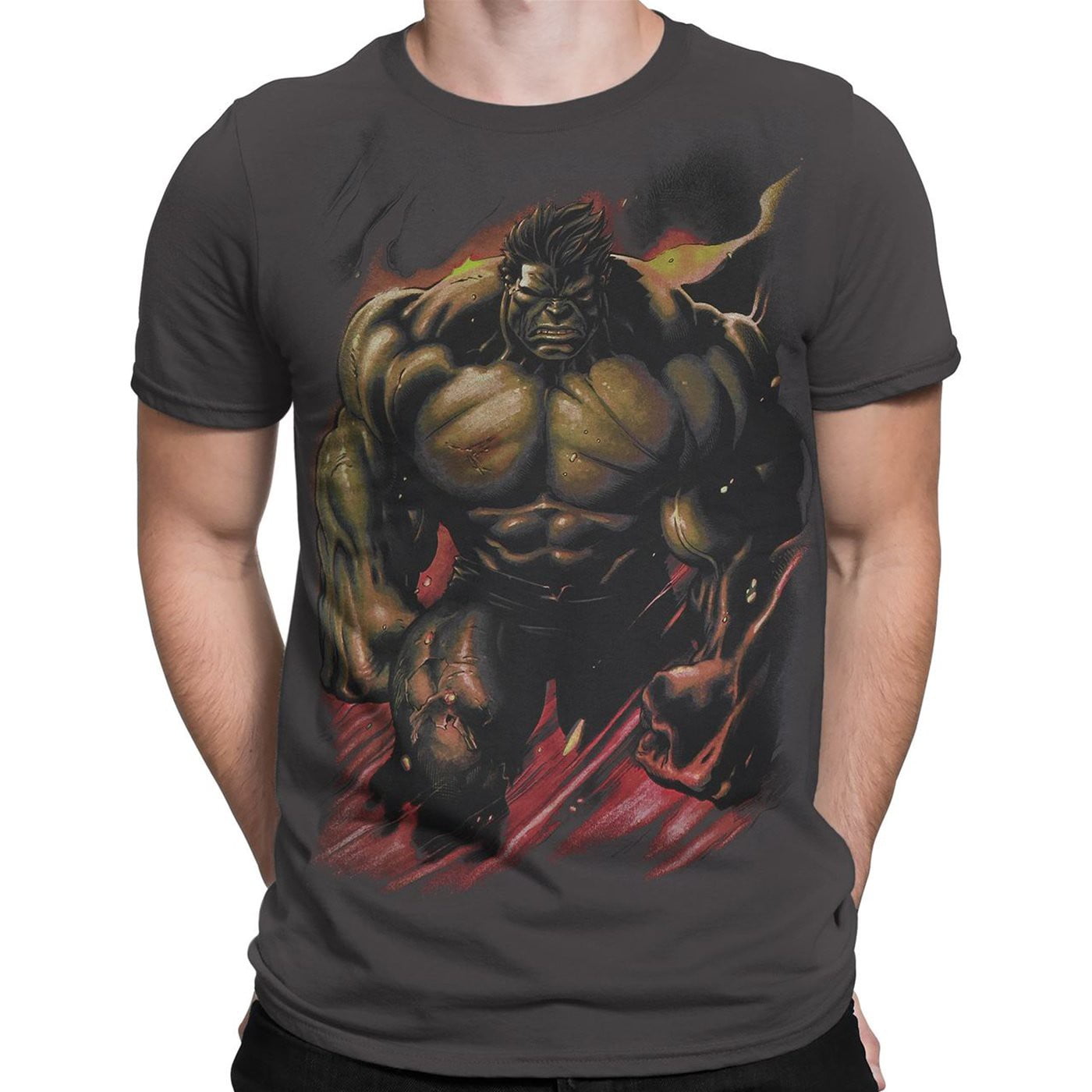Hulk Smoldering Men's T-Shirt-4XLarge - Walmart.com