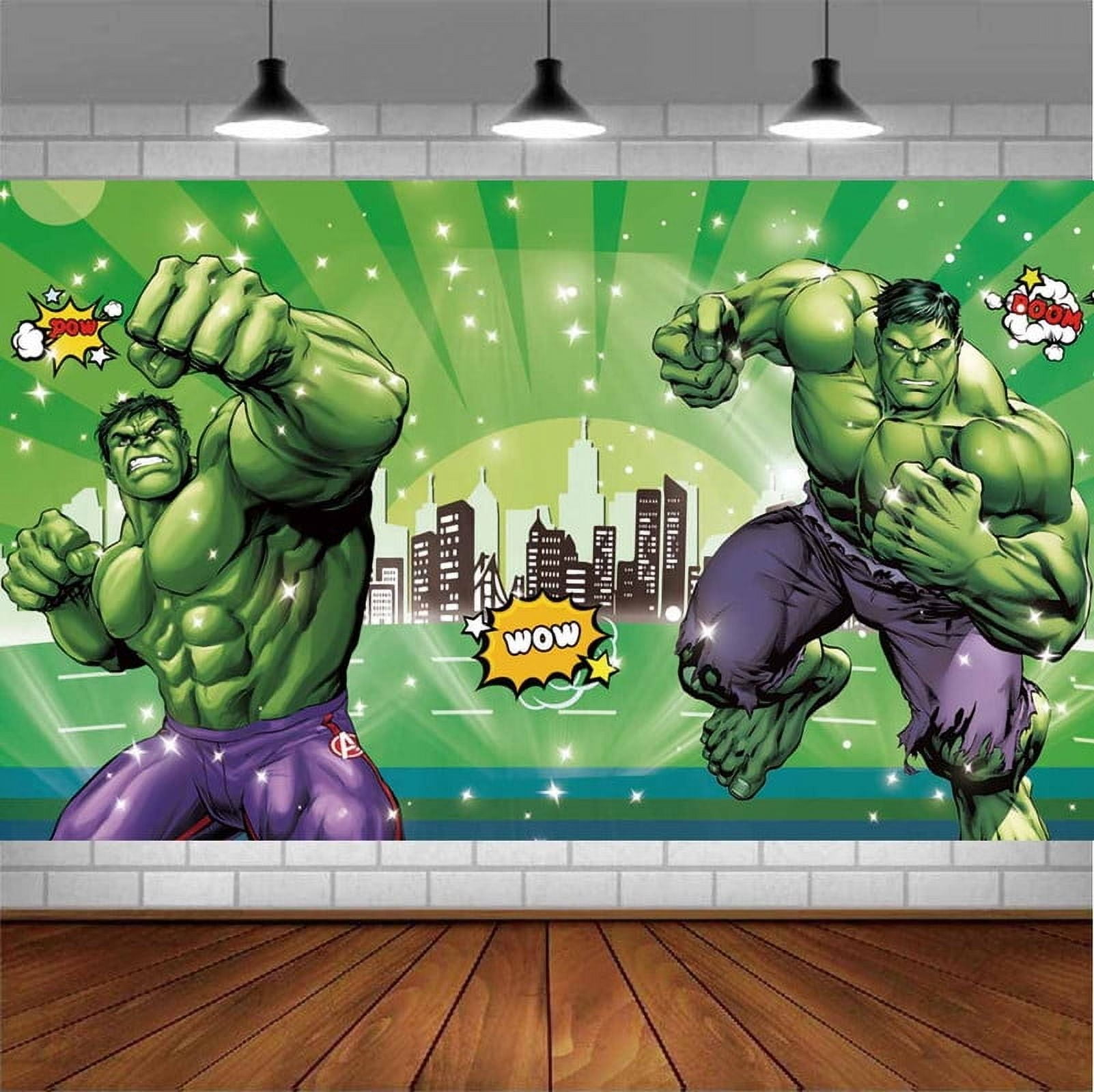 Hulk Taspestry Wall Decor Birthday Banner Backdrop Background Party ...