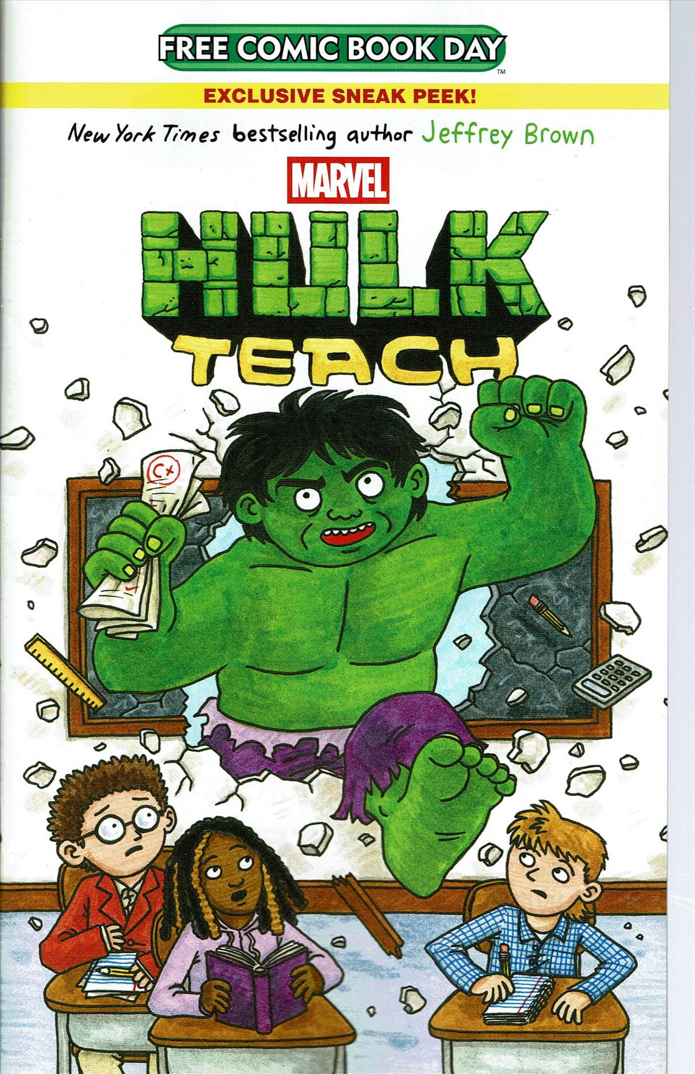 Hulk Teach FCBD #2025 VF ; Graphix Comic Book - Walmart.com