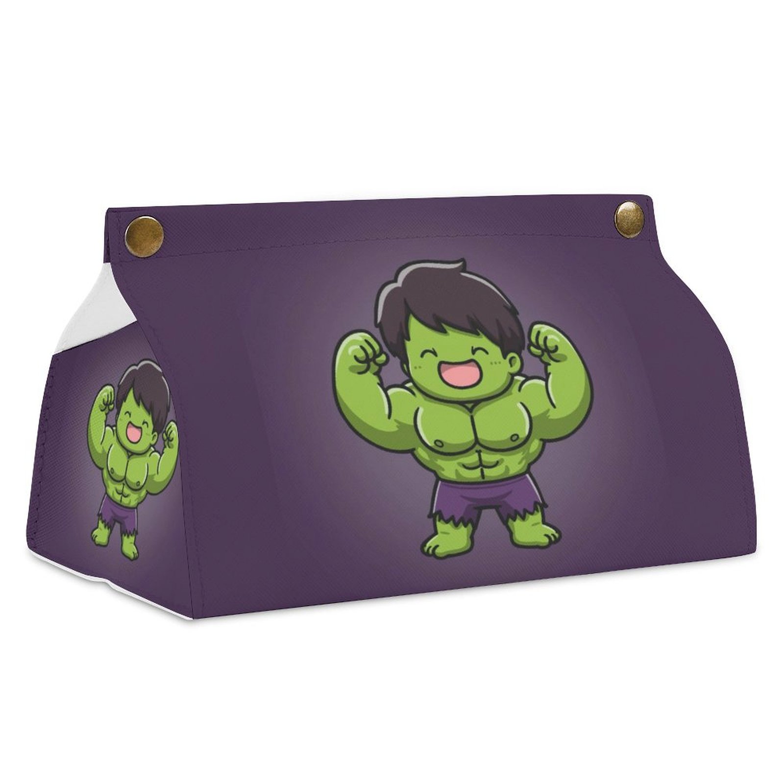 Hulk! Tissue Box Cover - PU Tissue Box Cover Decorative Bathroom Home ...
