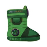 Marvel Hulk Toddler Boys Slippers - Cozy Booties Sizes 5-12 - Walmart.com