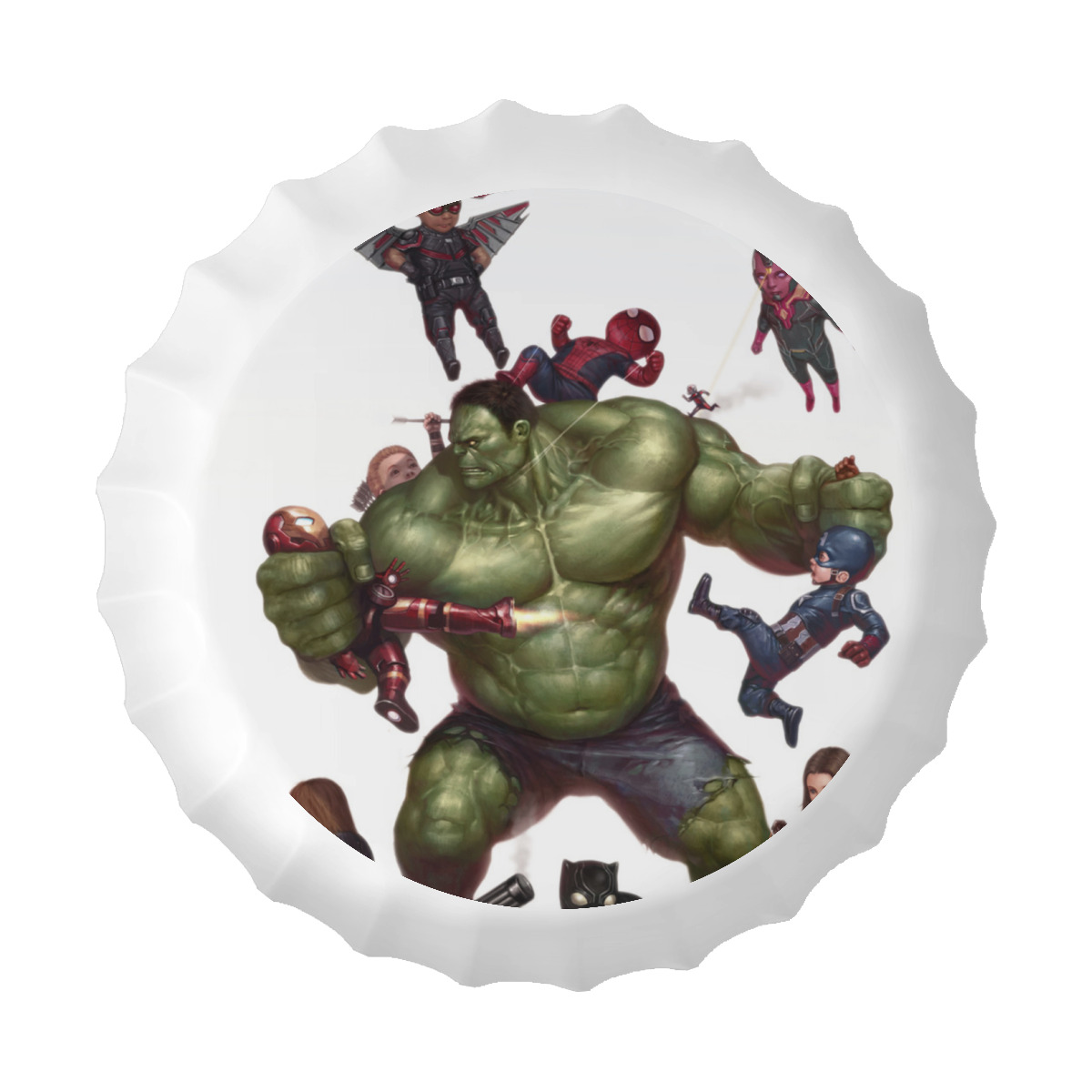 Hulk Wall Decorative Retro Beer Bottle Cap Creative Metal Iron Signs ...