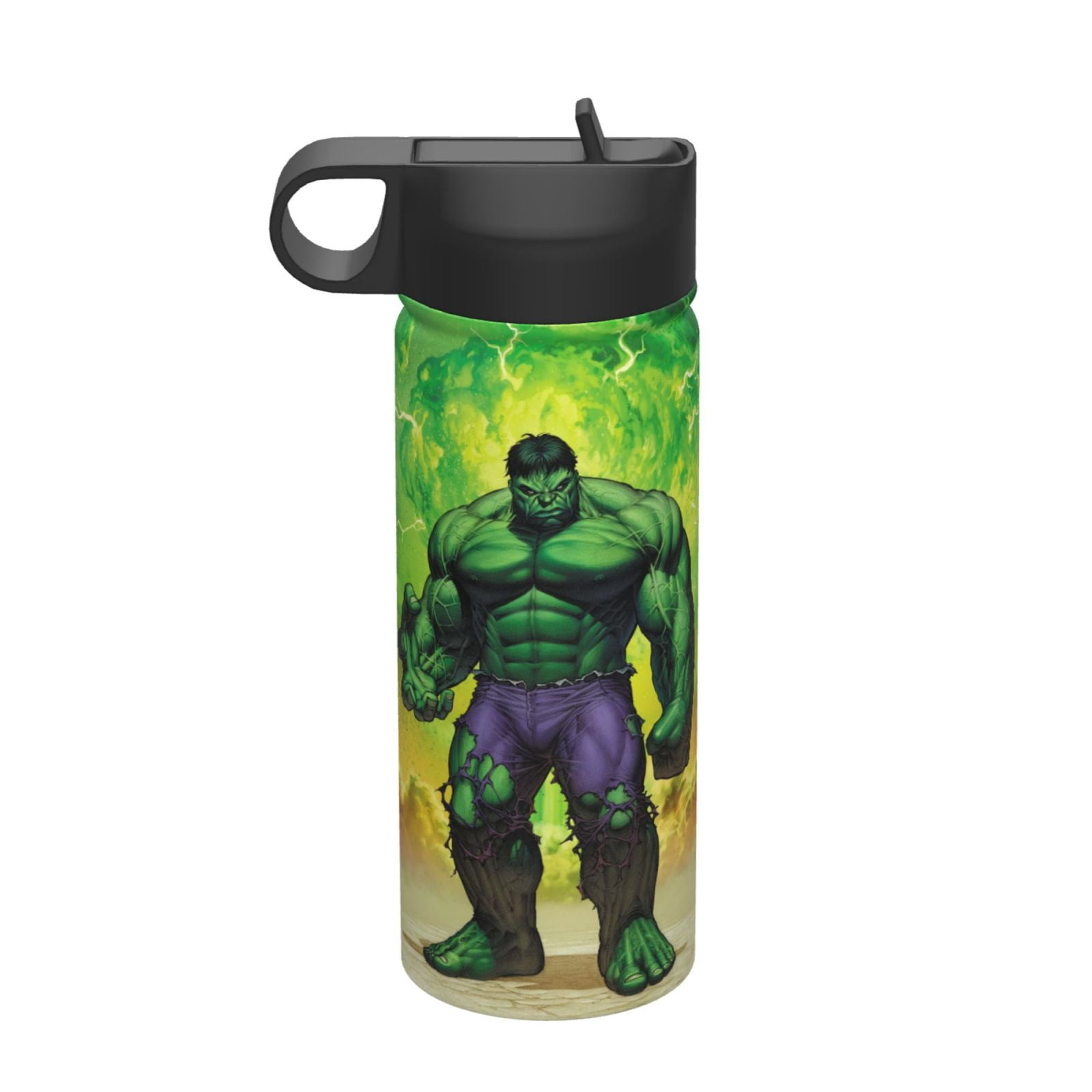 Hulk Water Bottle, Cute Pattern Stainless Steel Vacuum Insulated Water ...