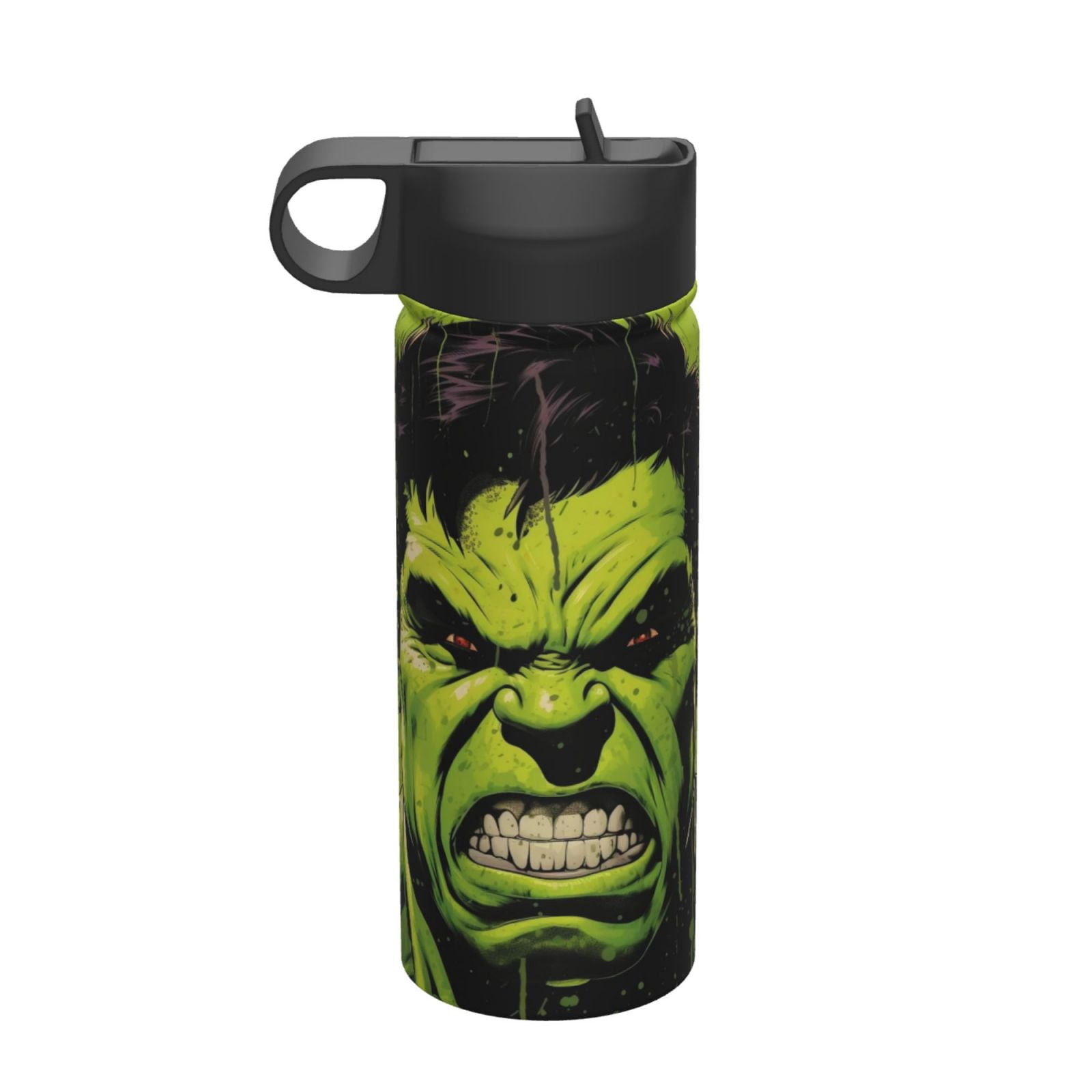 Hulk Water Bottle, Cute Pattern Stainless Steel Vacuum Insulated Water ...