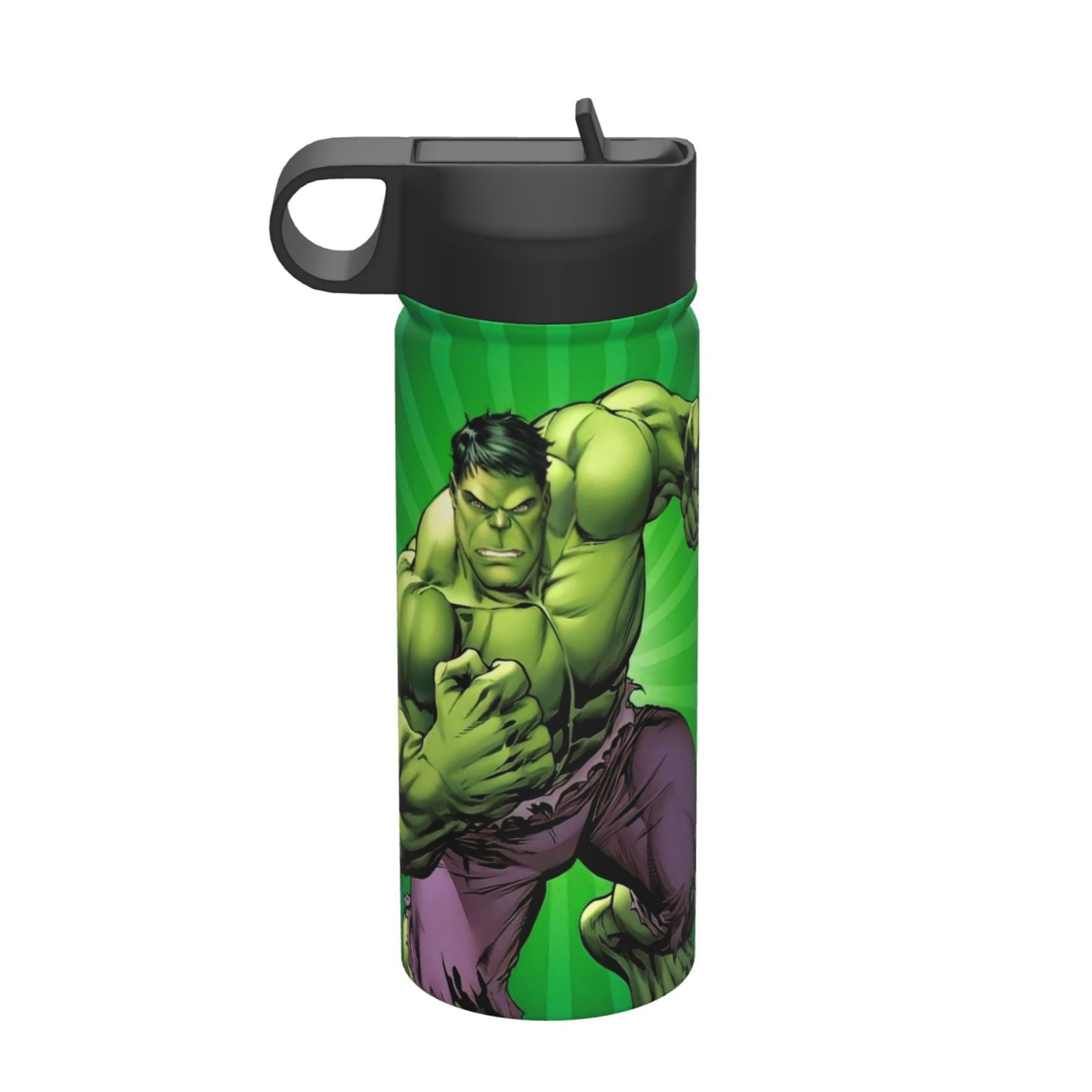 Hulk Water Bottle, Cute Pattern Stainless Steel Vacuum Insulated Water ...