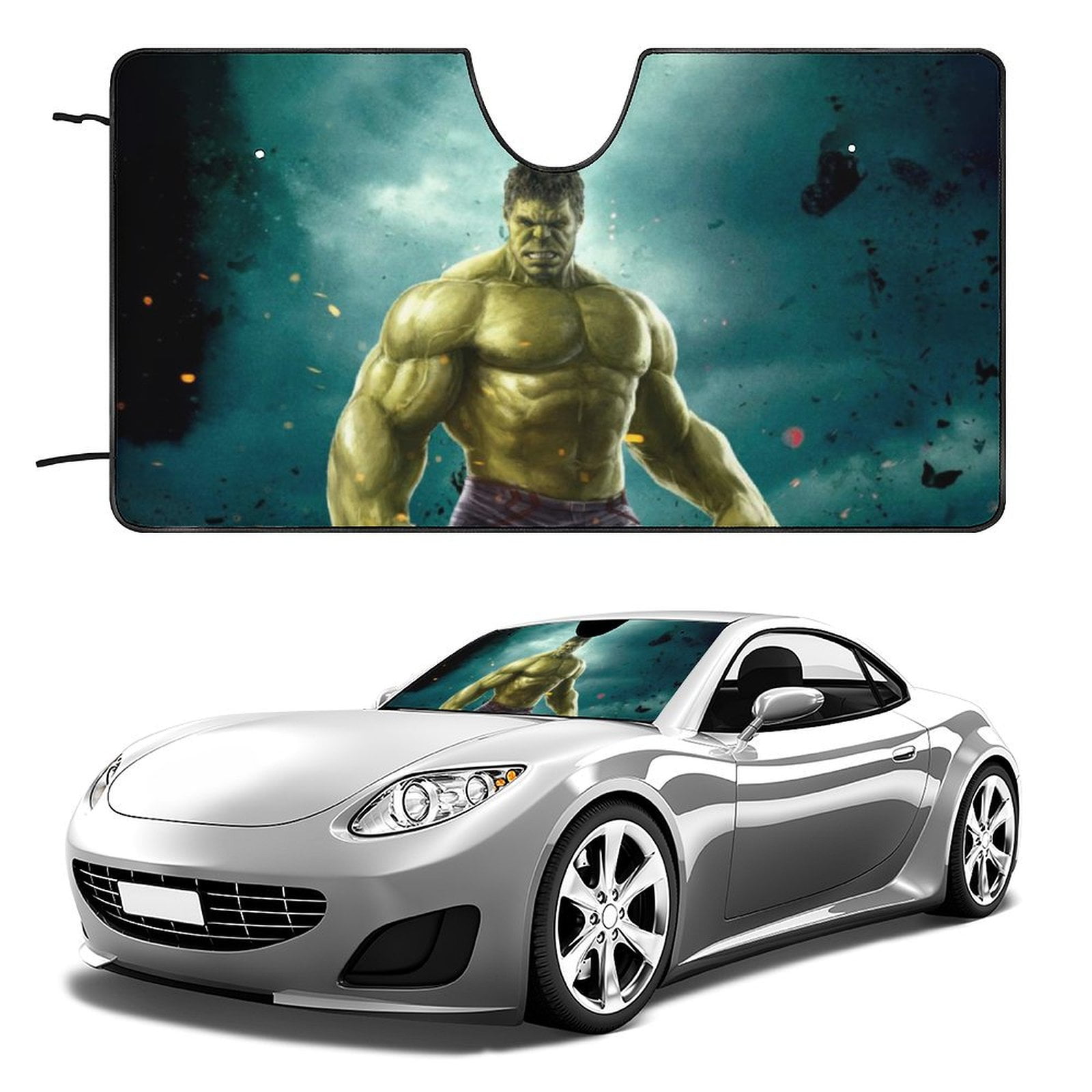Hulk Windshield Sun Shade - Car Sun Shade Windshield Keeps Interior ...