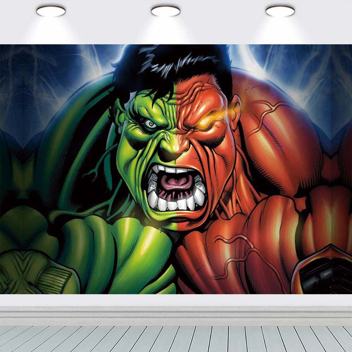 Hulk school Backdrop Background Banner Birthday Party Supplies ...
