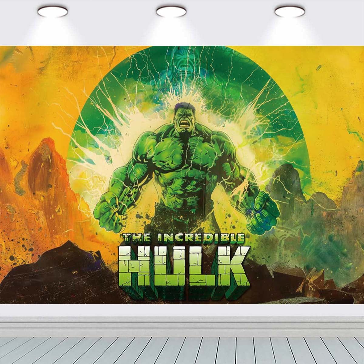 Hulk school Taspestry Wall Decor Birthday Banner Backdrop Background ...