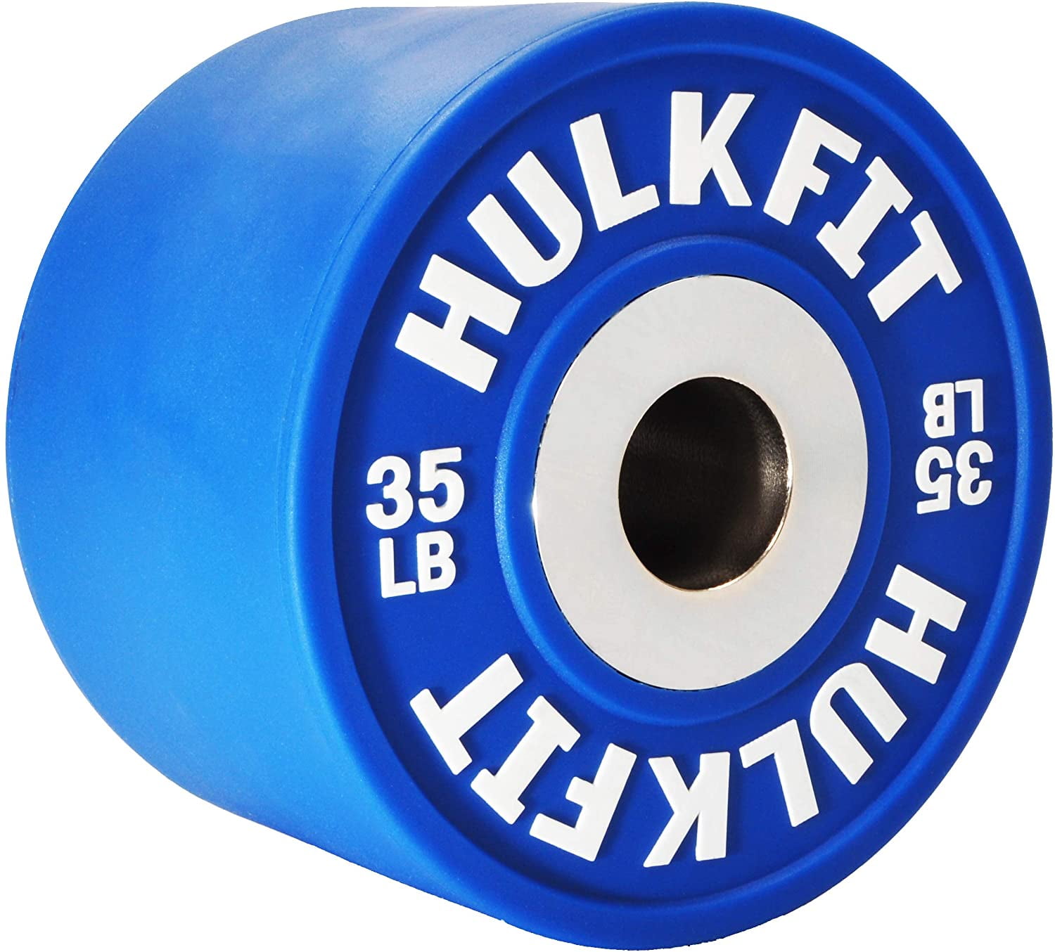 Hulkfit 2-inch Dumbbell Plate with Steel Hub, Single, 35 Pounds ...