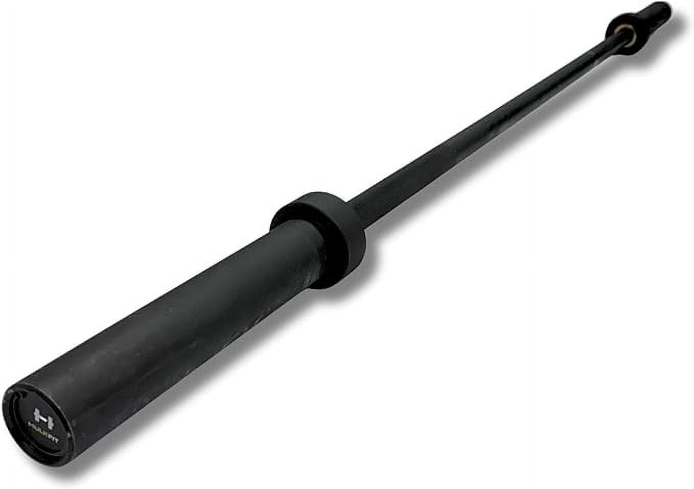 HulkFit Solid 2-Inch Olympic Bar Barbell Weight Lifting Bar, 500-Pound ...