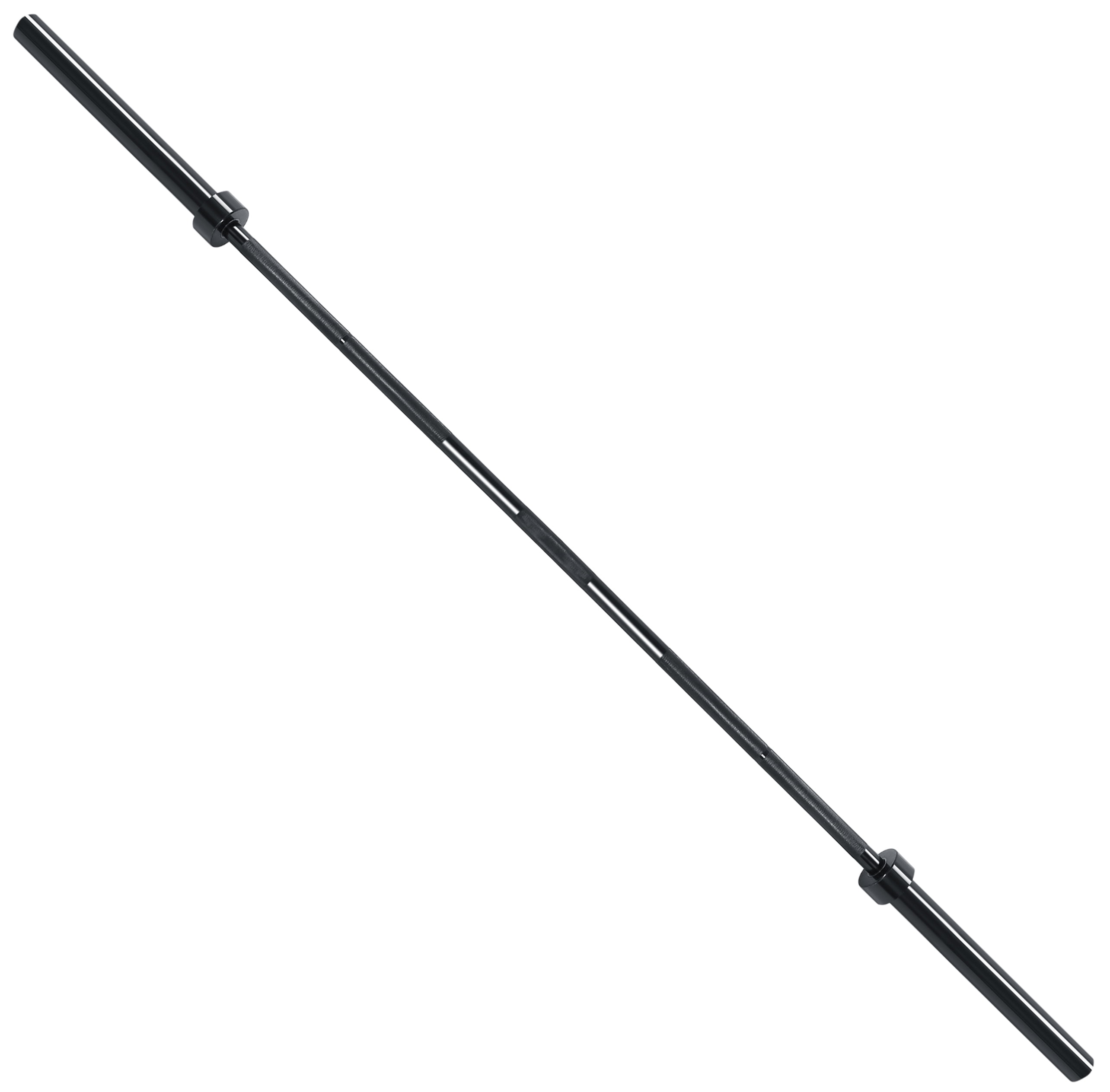 HulkFit Solid 2-Inch Olympic Bar Barbell Weight Lifting Bar, 700-Pound ...