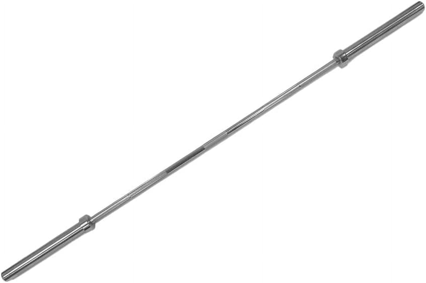 HulkFit Solid 2-Inch Olympic Bar Barbell Weight Lifting Bar, 700-Pound ...