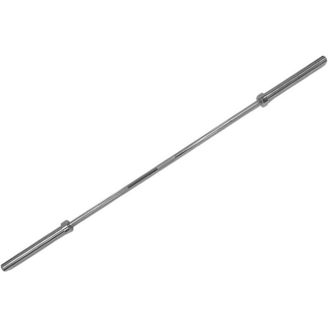 HulkFit Solid 2-Inch Olympic Bar Barbell Weight Lifting Bar, 700-Pound ...