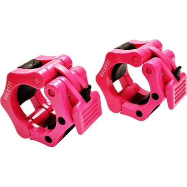 Mata1-USA 2 inch Olympic Barbell Clips, Weight Bar Standard Lock for ...