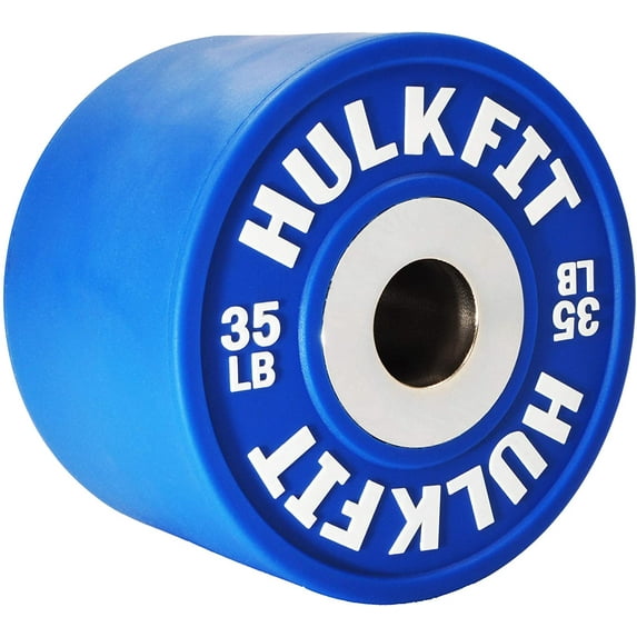 Hulkfit 2-inch Dumbbell Plate with Steel Hub, Single, 35 Pounds ...