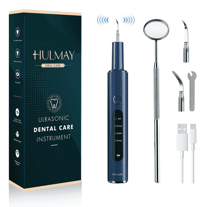 Hulmay Dental Calculus Remover for Adults and Kids, Electric Plaque ...