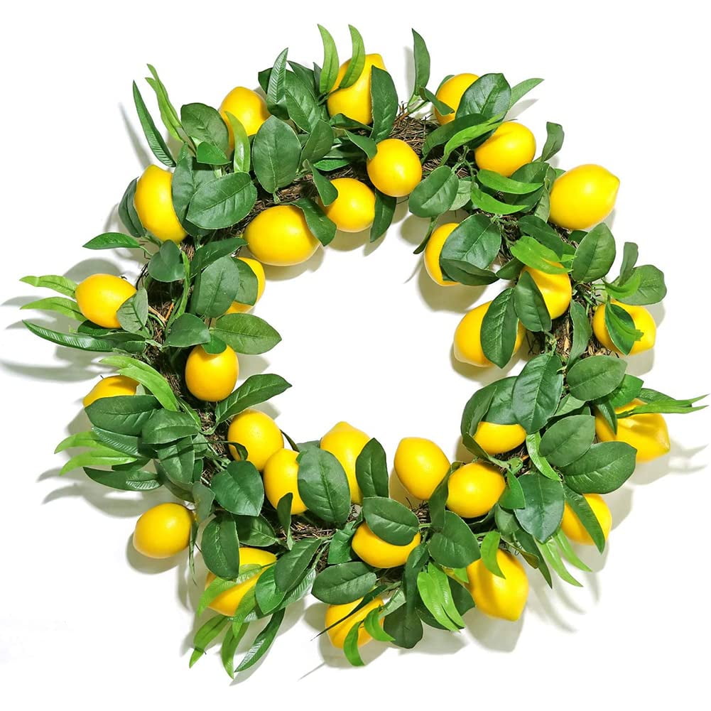 Huloretions 12PCS Lifelike Artificial Lemon,Yellow Fake Lemons Faux ...