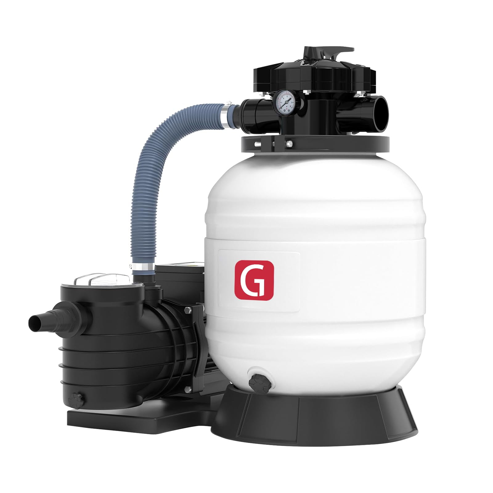 Huloretions 14 Inch Pool Sand Filter Pump For Above Ground,1/2 Hp Pool ...