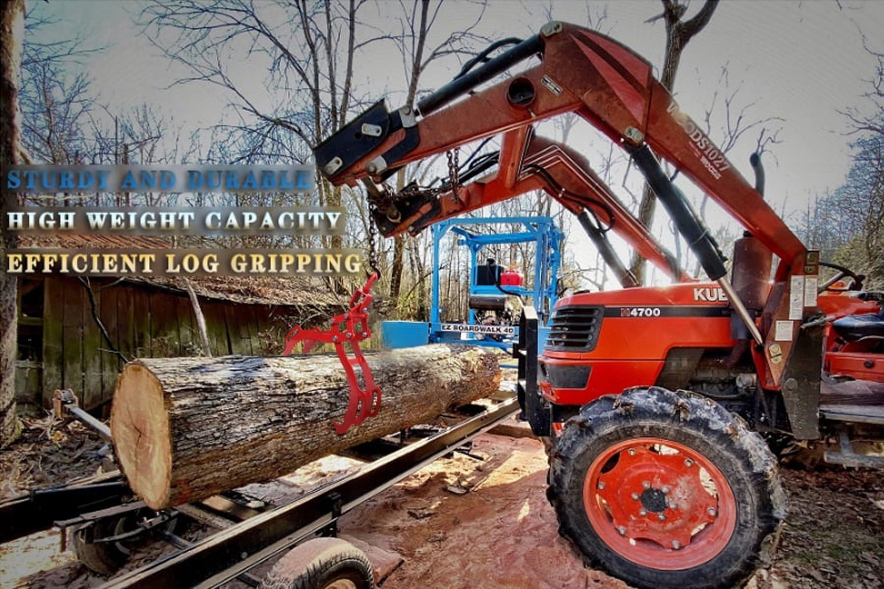 Huloretions 32 inch Log Lifting Tongs,Log Grapple for Logging Tongs ...